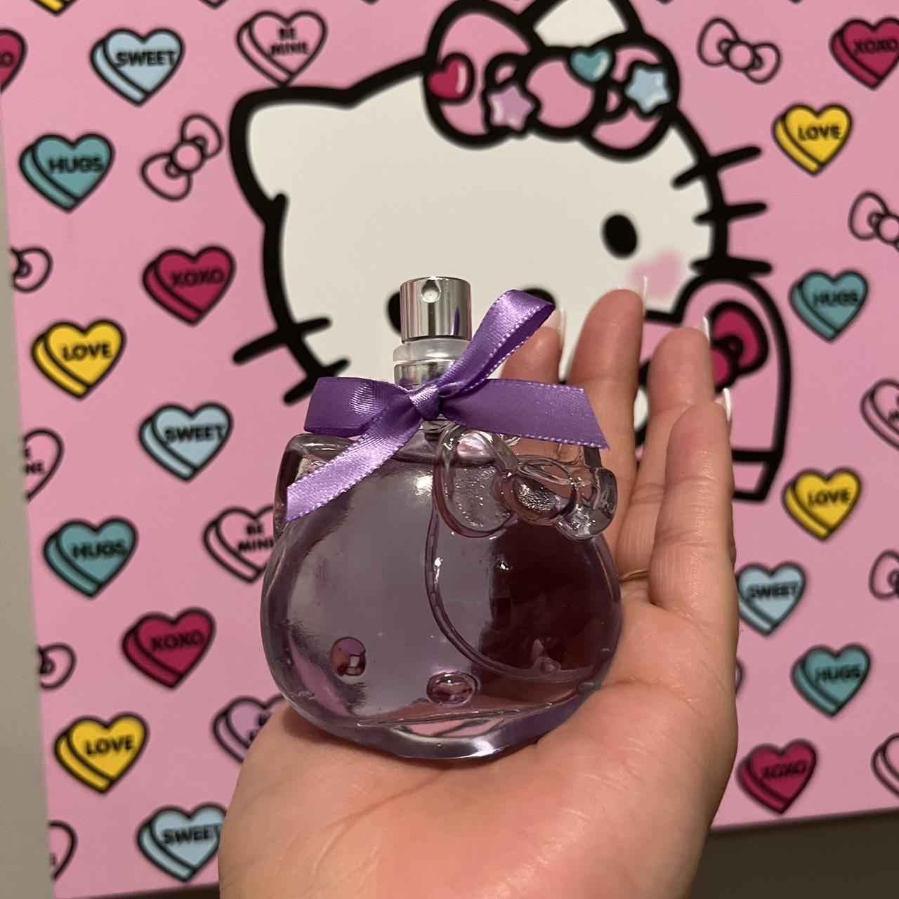 Hello kitty Sanrio Glass Bottle Perfume Fruity... | Depop