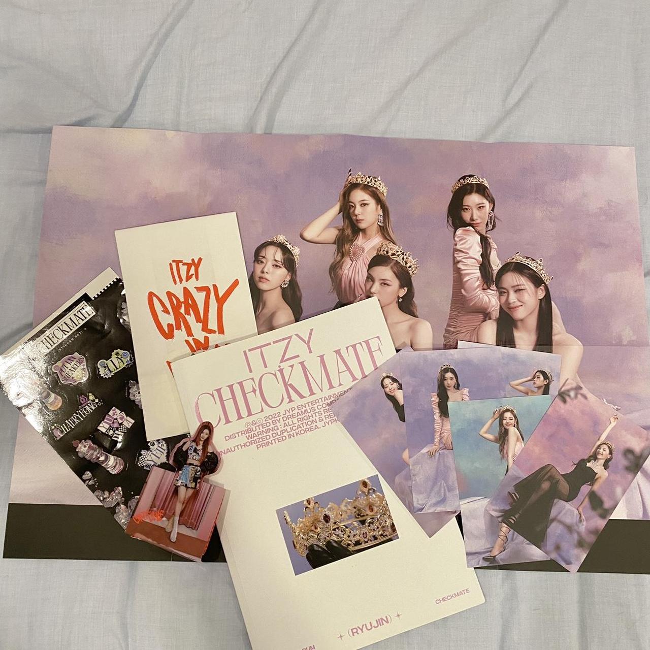 ITZY bundle - Checkmate Ryujin ver. Album - Official... - Depop