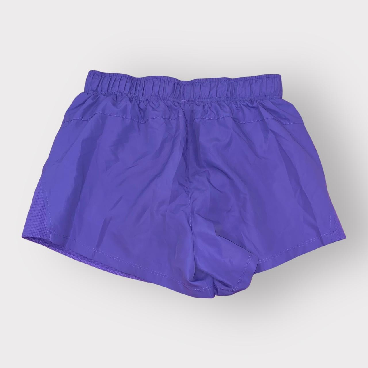 Women’s Athletic Works Purple Gym Shorts depop... - Depop