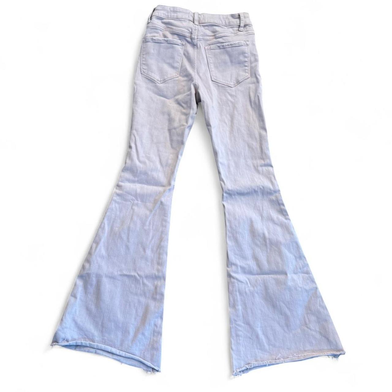 Lavender Bell Bottom Flare Jeans Brand is Altar’d... | Depop
