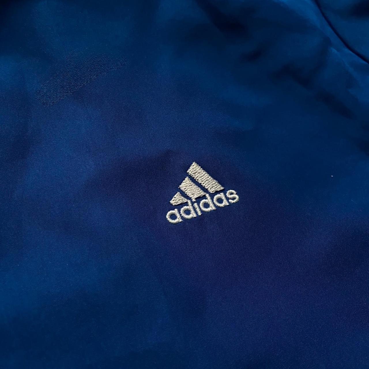 Retro styled blue gradient adidas... - Depop