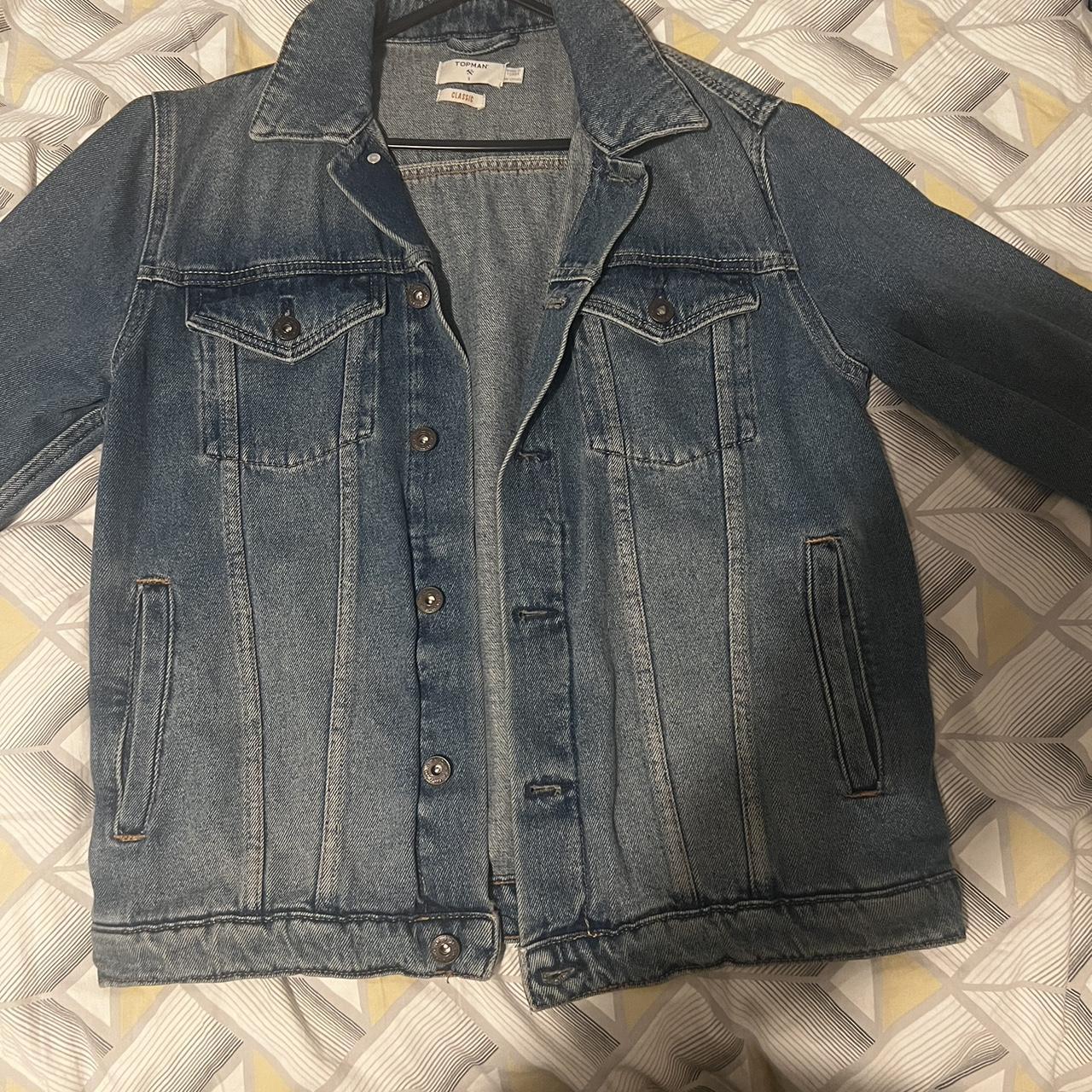 Topman denim jacket #topman #denim - Depop