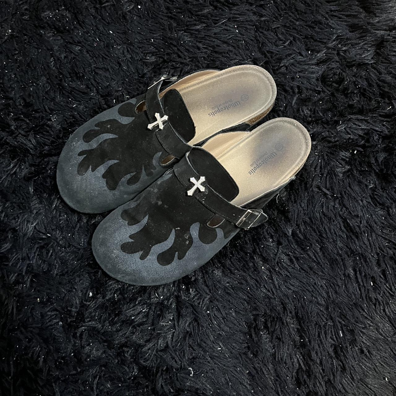 Custom Boston Birkenstocks - Depop