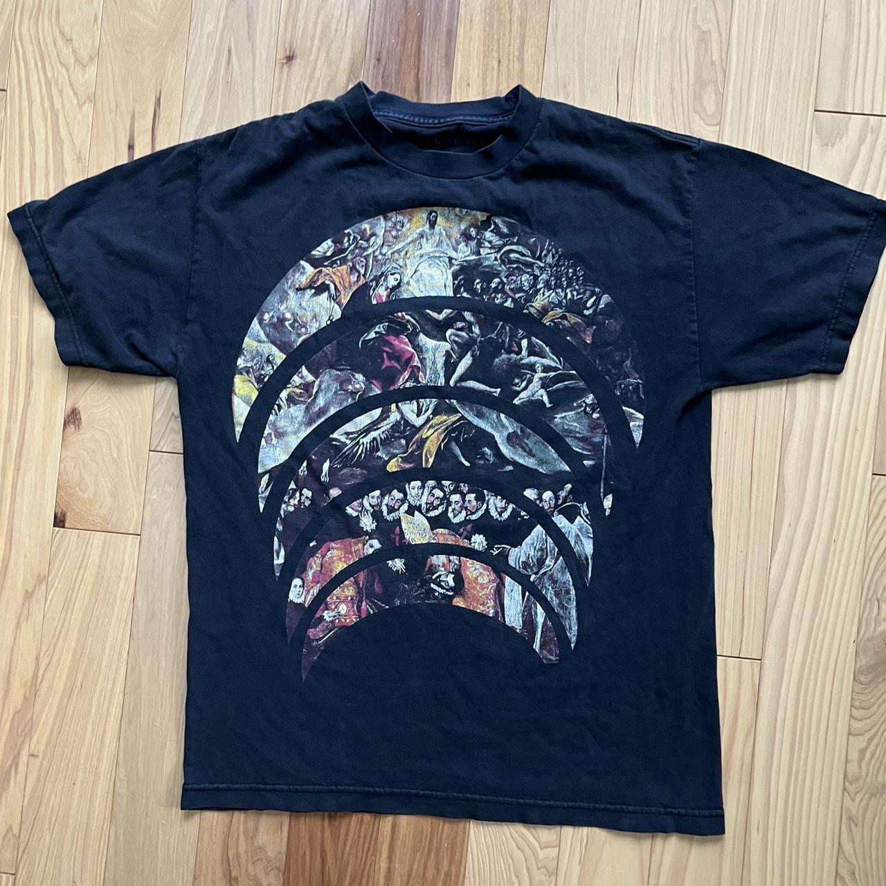 Black Scale Made In USA Shirt All Black Cool Front... - Depop