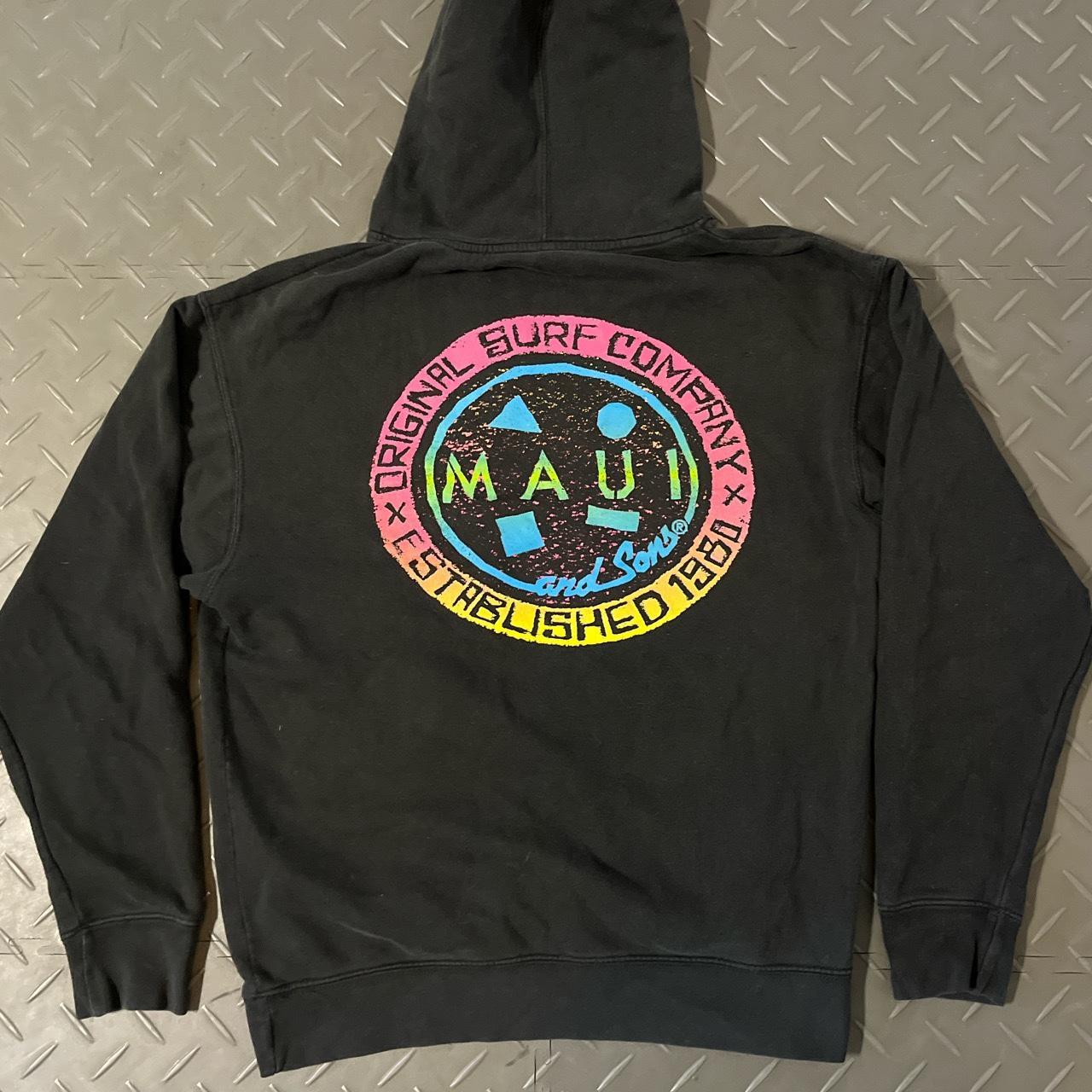 Vintage Maui surf company hoodie size medium.... - Depop