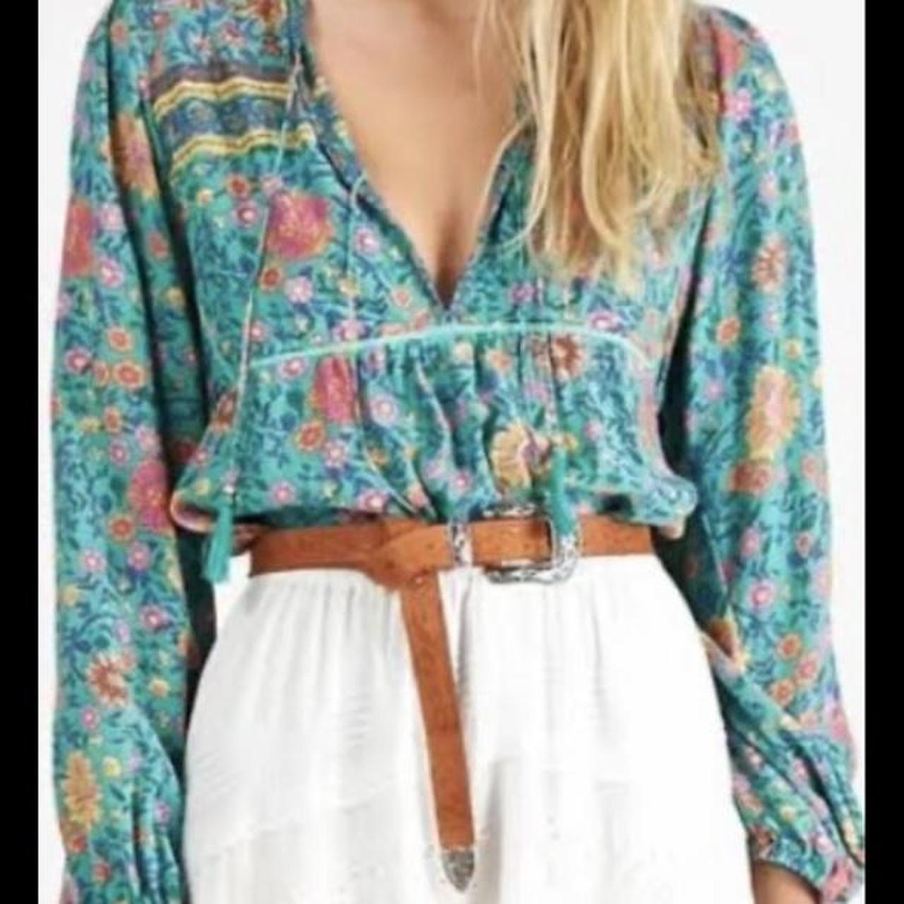 Spell Folk town blouse - Depop