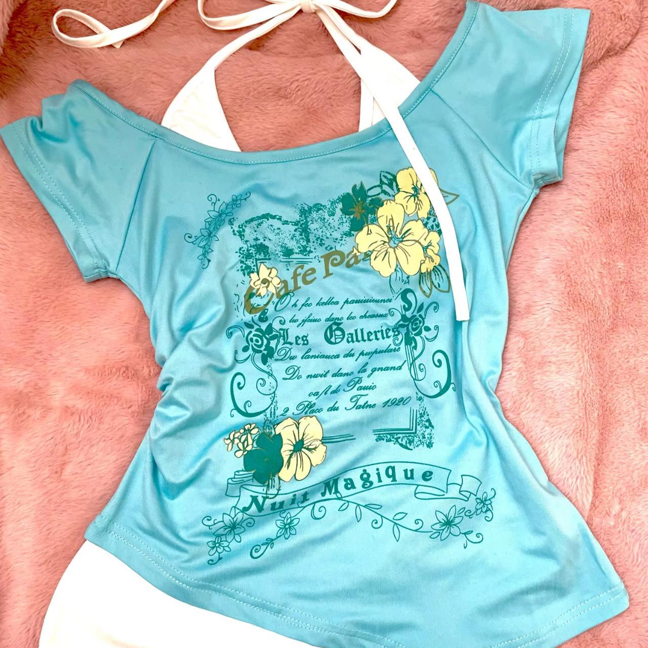 sub culture Y2K layered top 🎀 #y2k #layered... | Depop