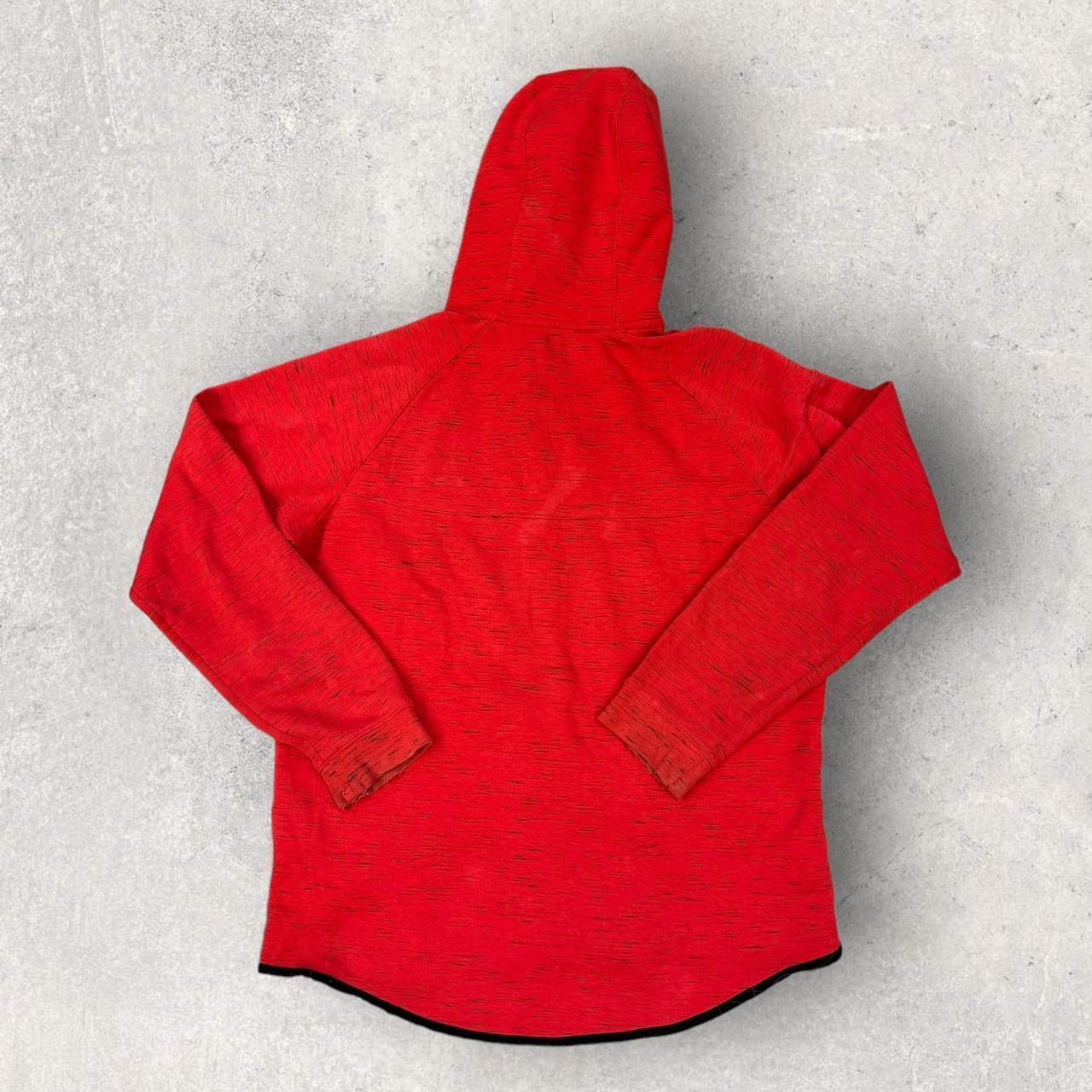 Vintage Nike tech fleece red men’s Large slight... - Depop