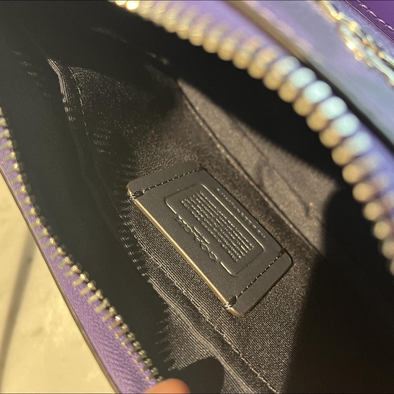 Coach Purple Two Tone Teri Crossbody... - Depop