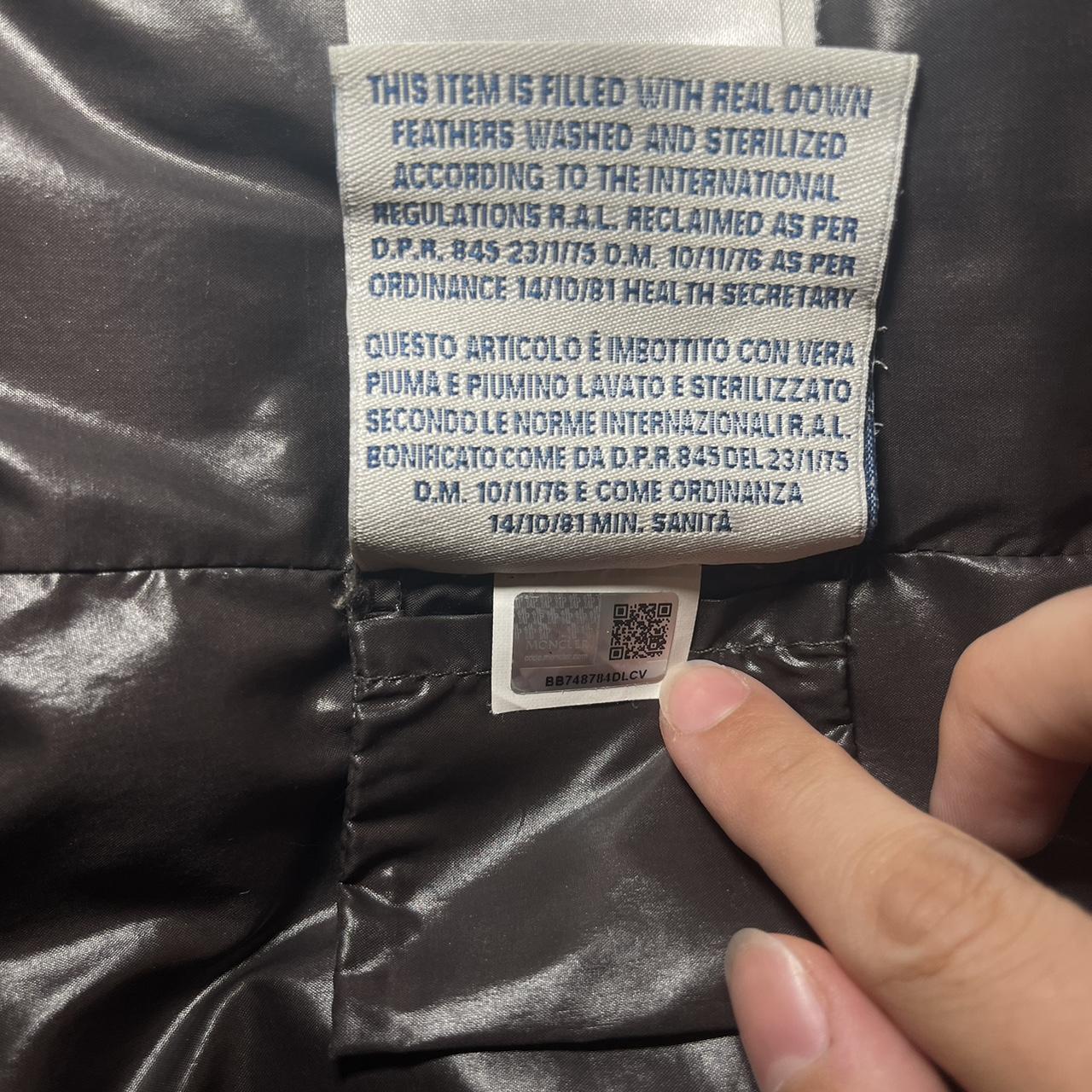 This Moncler coat has been worn 1-4 times, and it is... - Depop