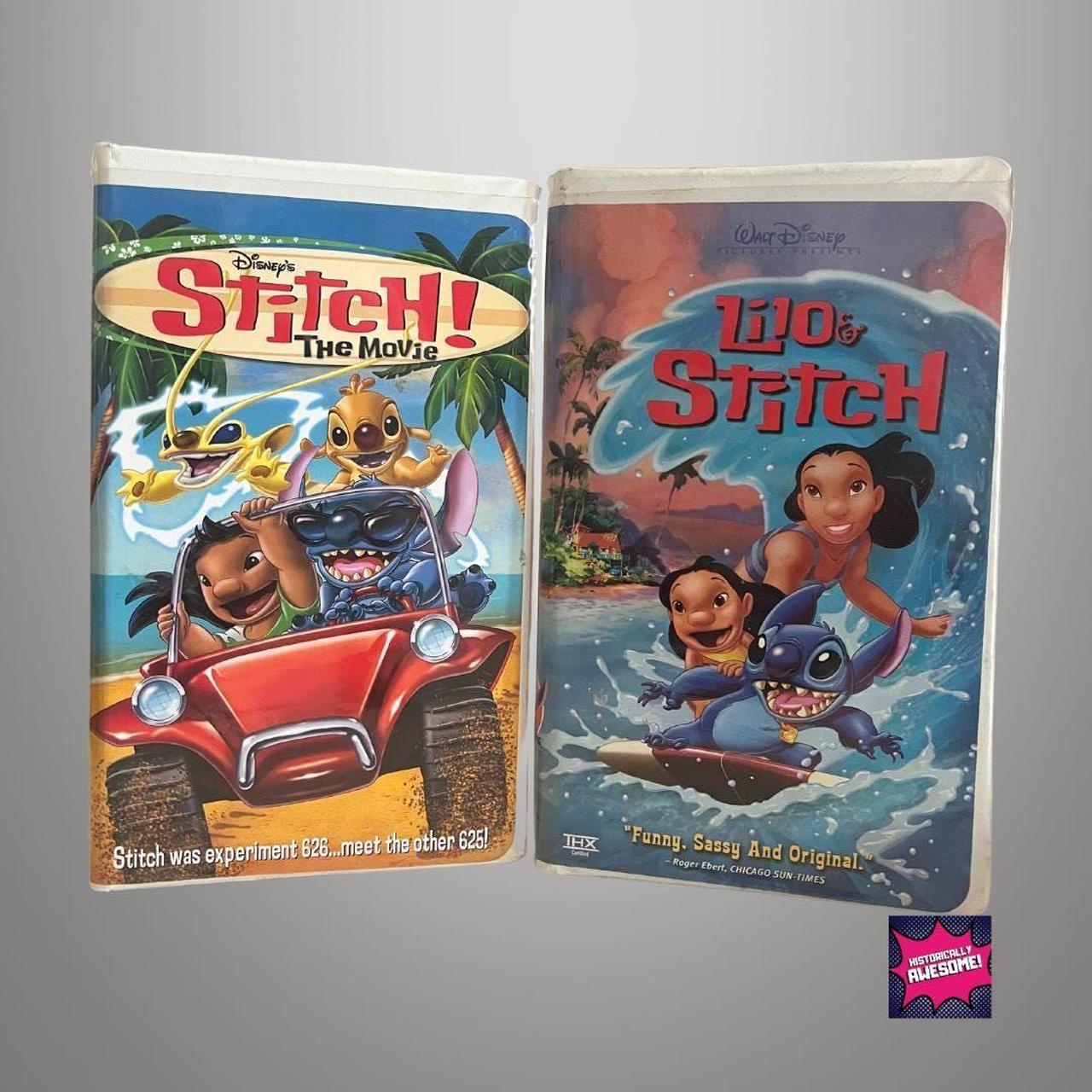 The VHS tapes are vintage, but Stitch has a renewed... - Depop