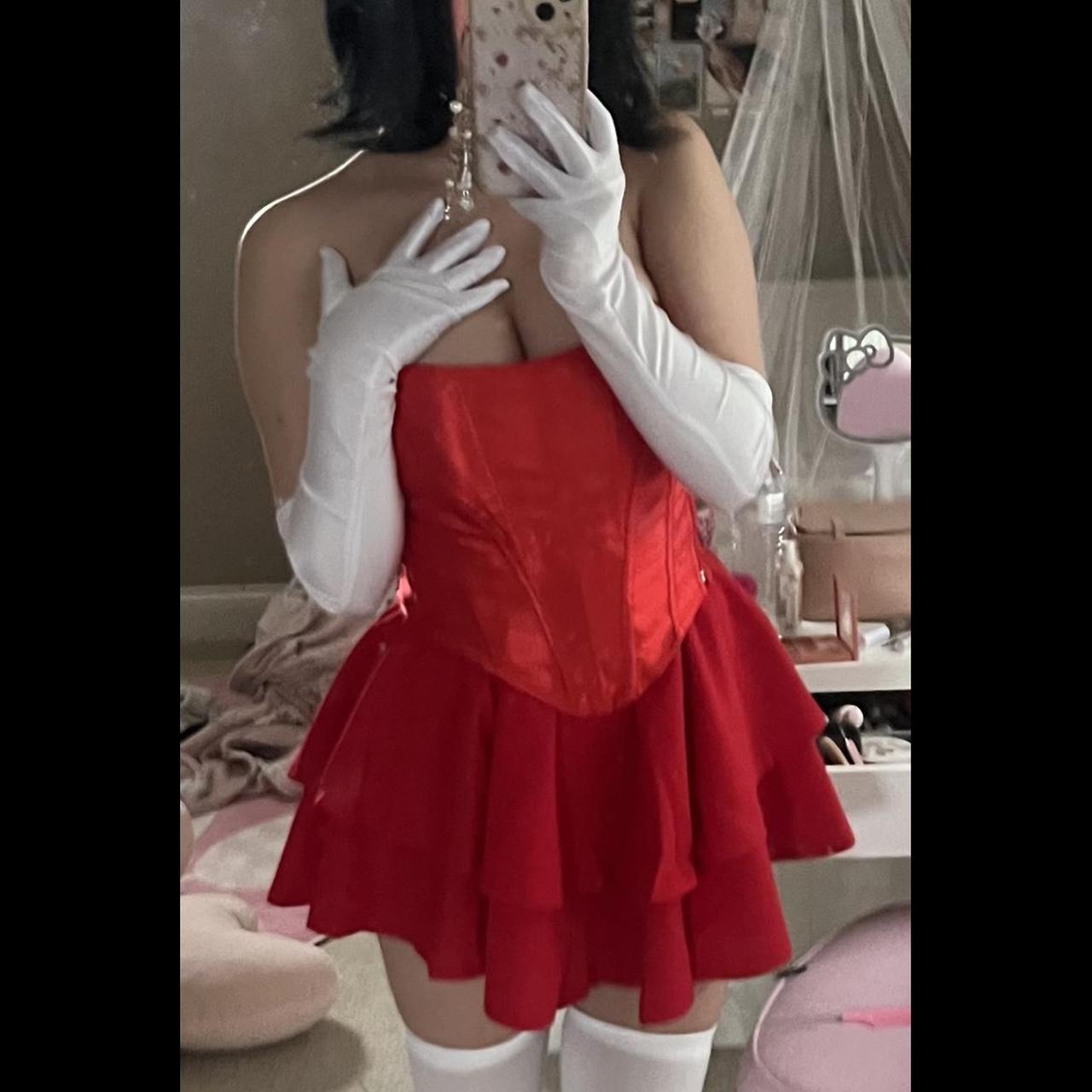 perfect blue mima kirago cosplay, comes with gloves,... - Depop