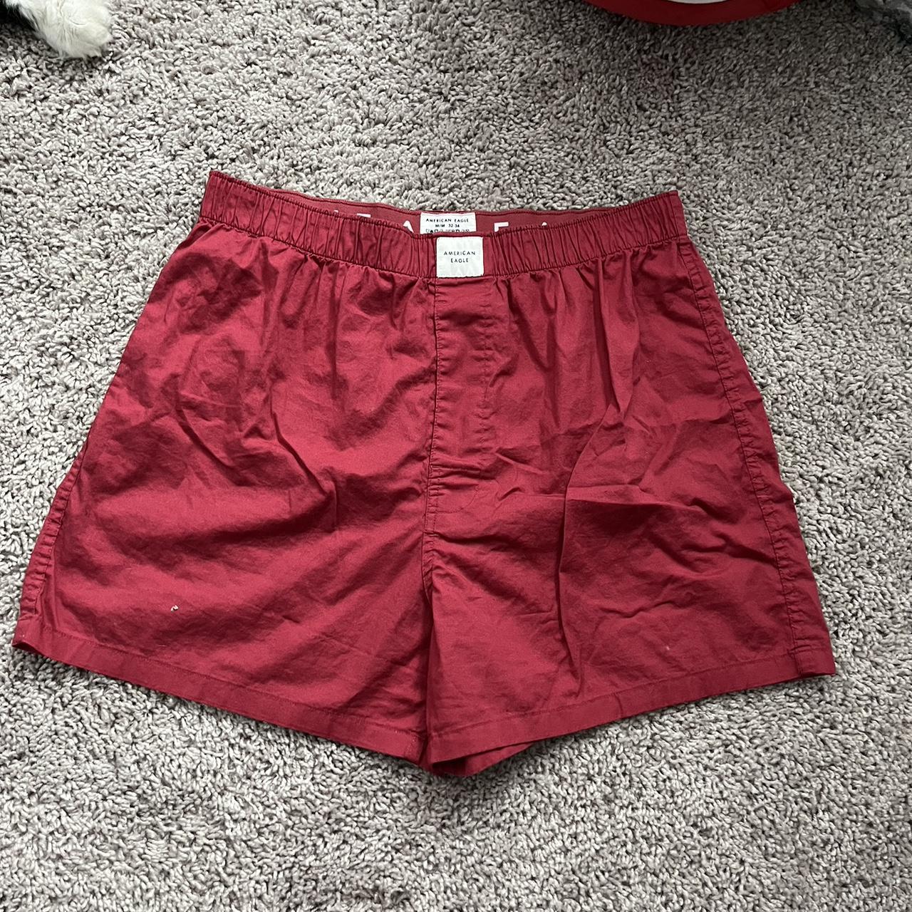 red american eagle boxer briefs... - Depop