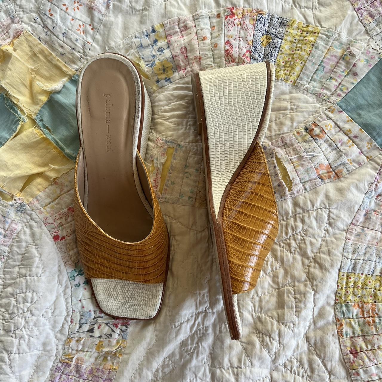 Paloma Wool wedge heel Made in Spain Size 37 (us 7... - Depop