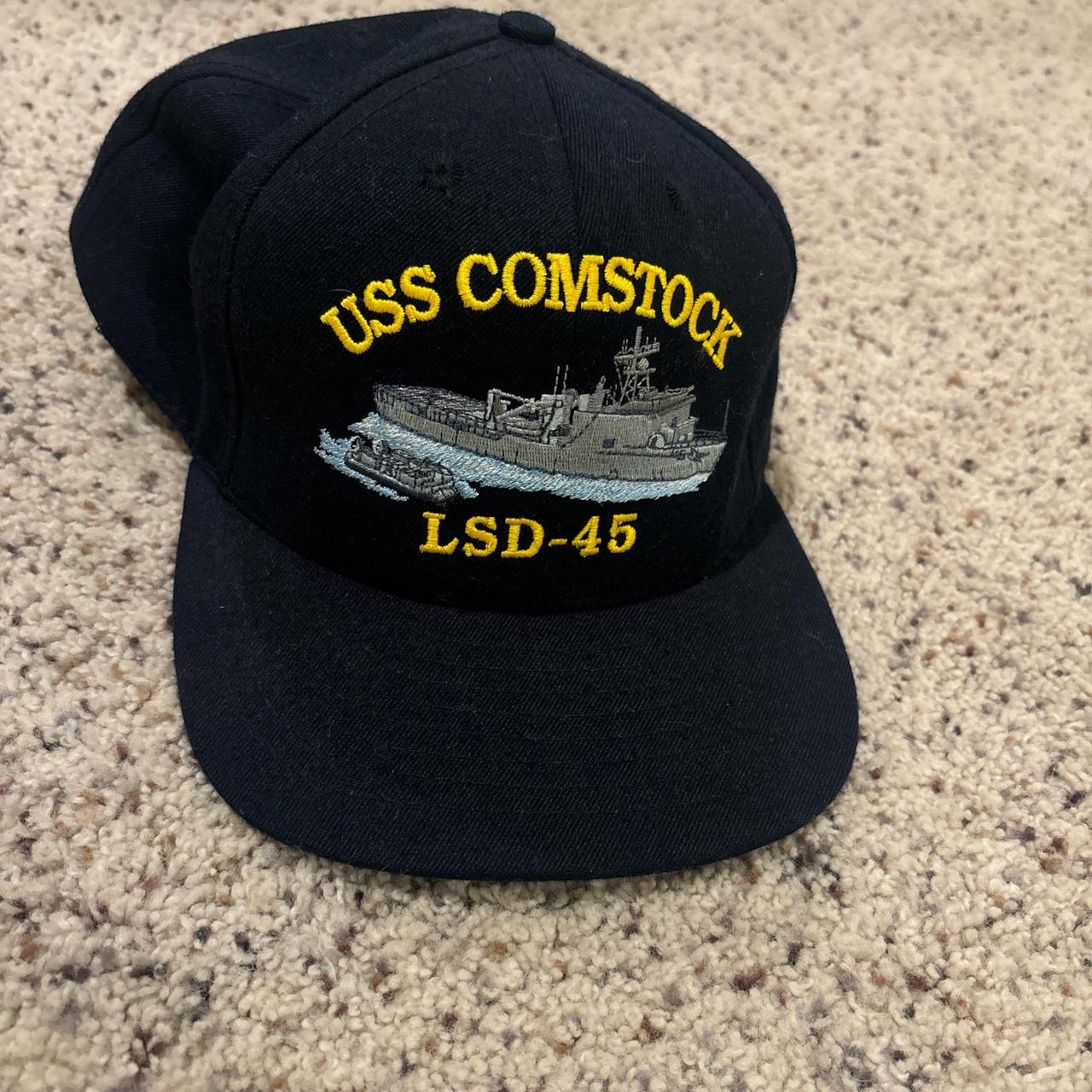 US Navy Comstock LSD-45 snapback hat hats | Depop