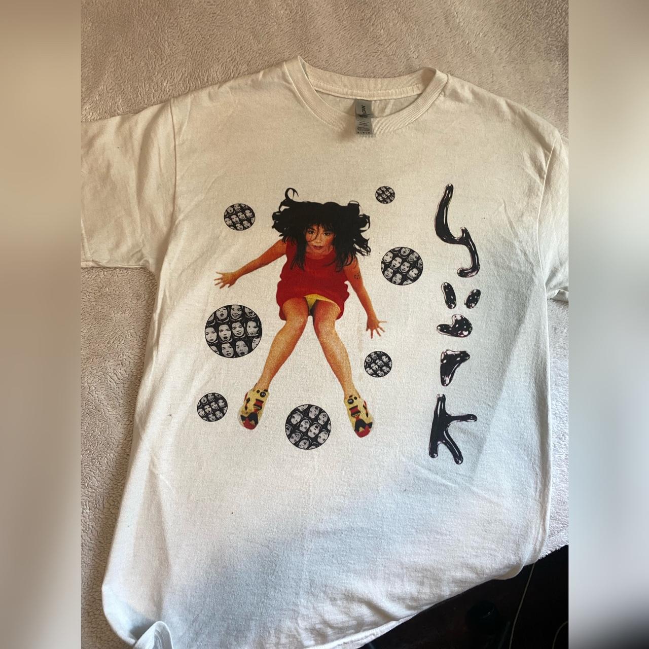 björk cute graphic t shirt #bjork #streetwear... - Depop
