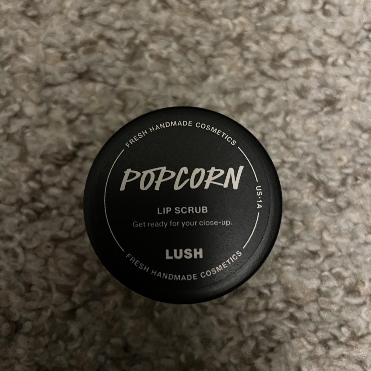 Lush Popcorn Lip Scrub Never Opened Feat My Cat Depop