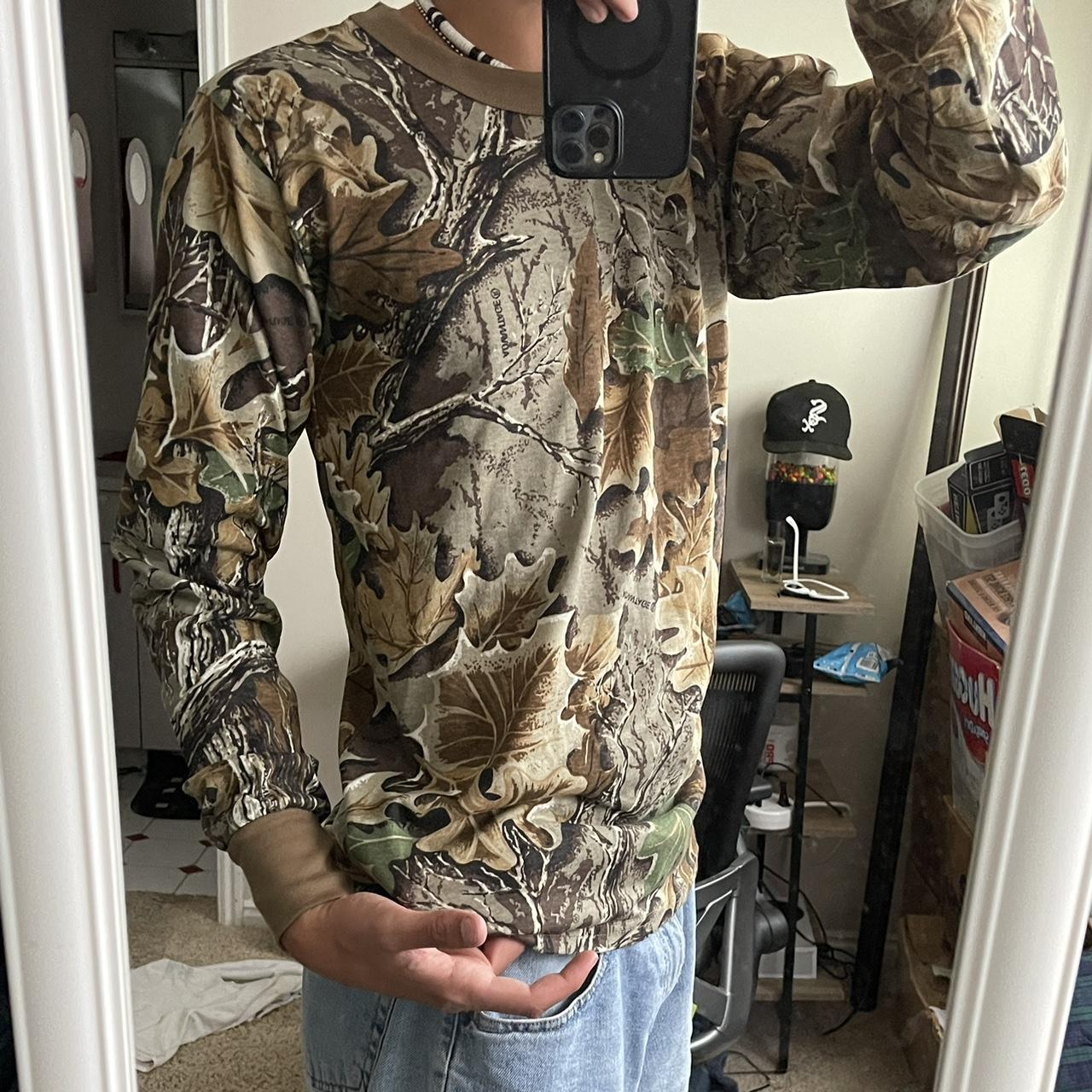 Light Realtree Camo Long Sleeve M/6’1 For... - Depop