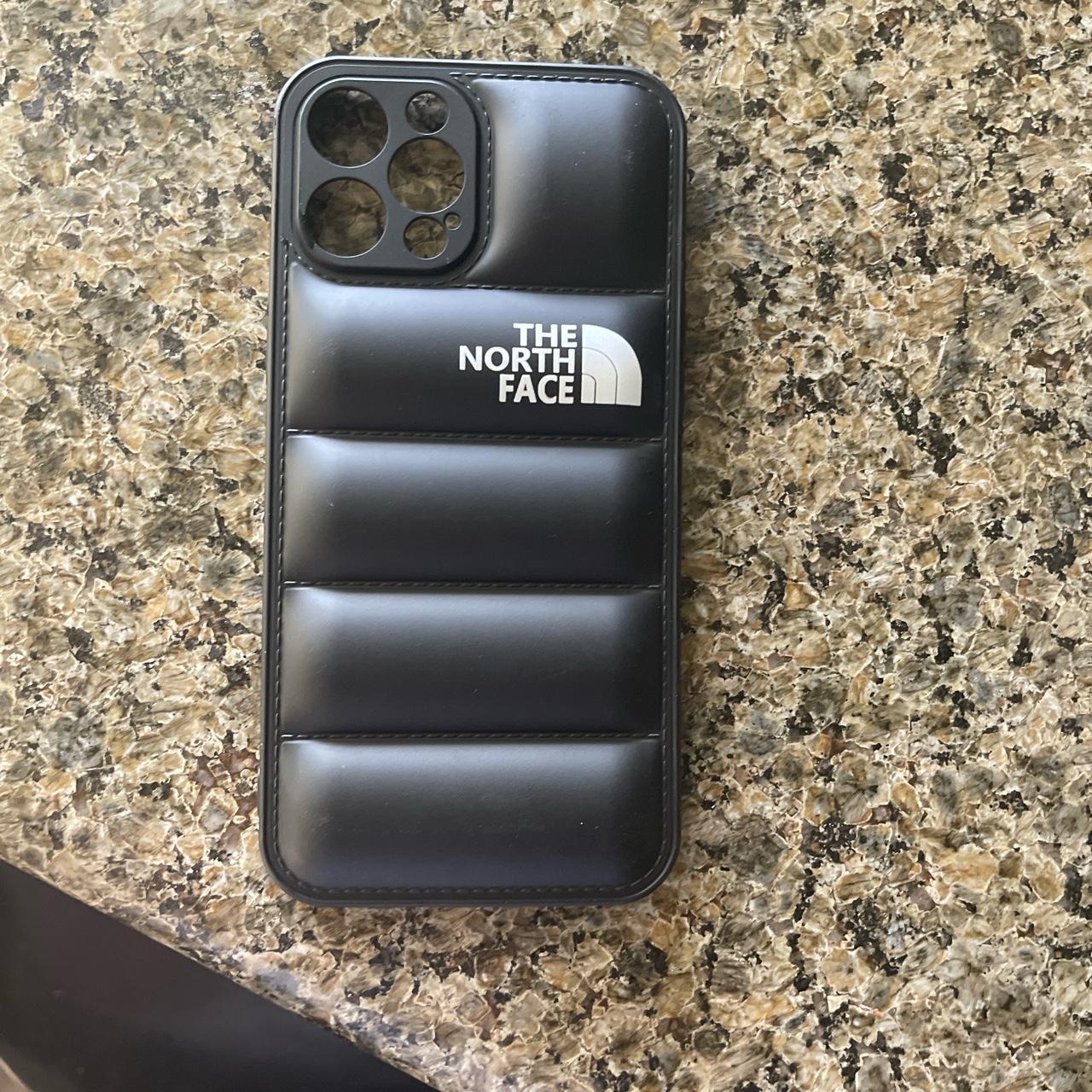 The North Face Puffer IPhone 12/13 pro max Case... - Depop