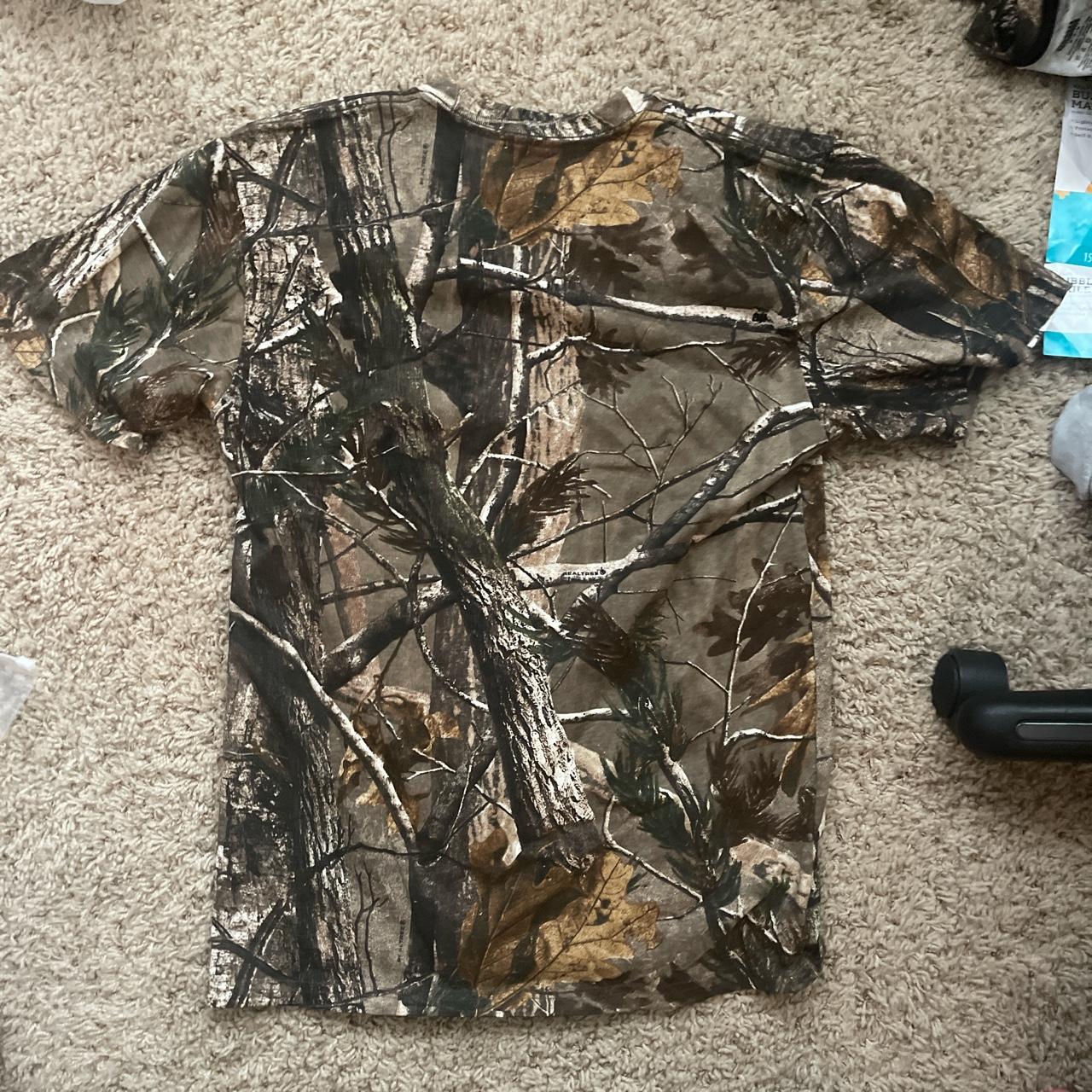 Realtree Camo T Shirt M/ 6’1 for reference/ mint... - Depop
