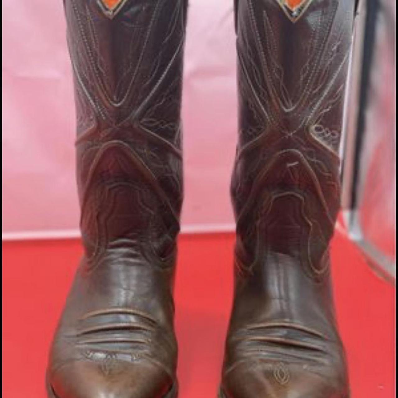 Acme Clothing Women's Brown Boots | Depop