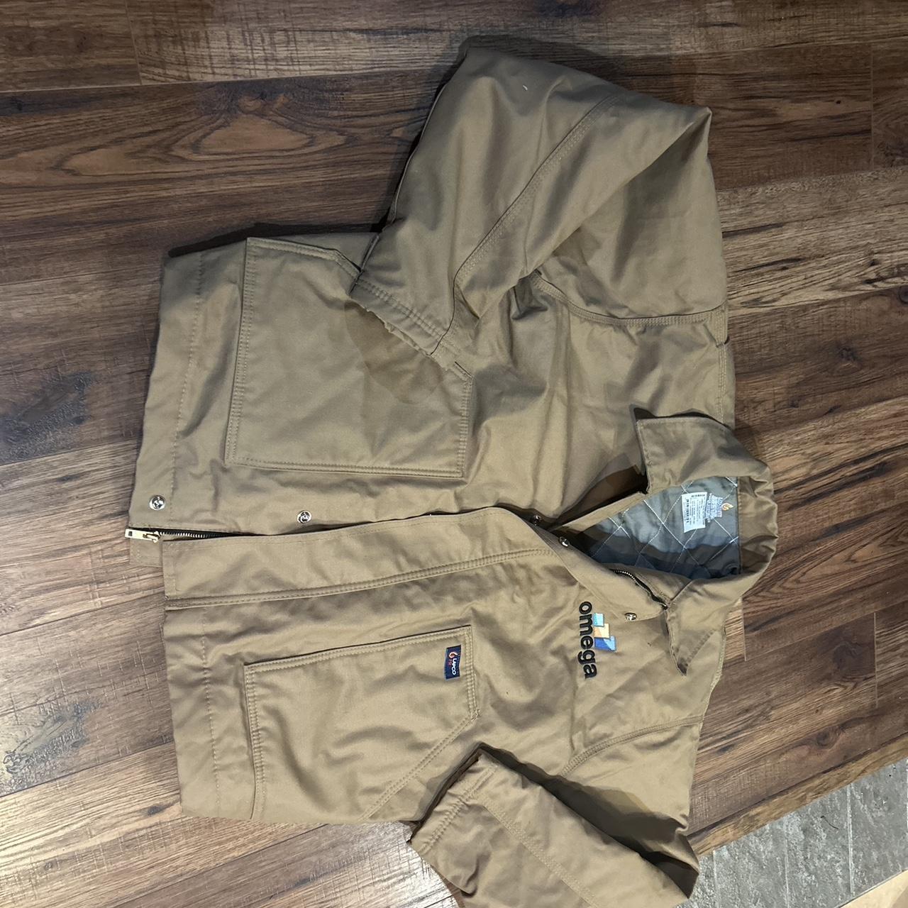 Very good condition. Lapco brown canvas FR flame... - Depop