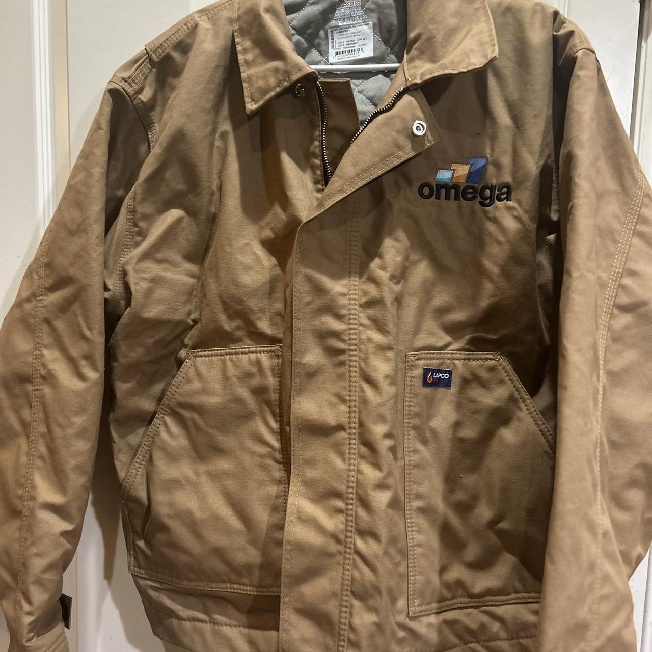 Very good condition. Lapco brown canvas FR flame... - Depop