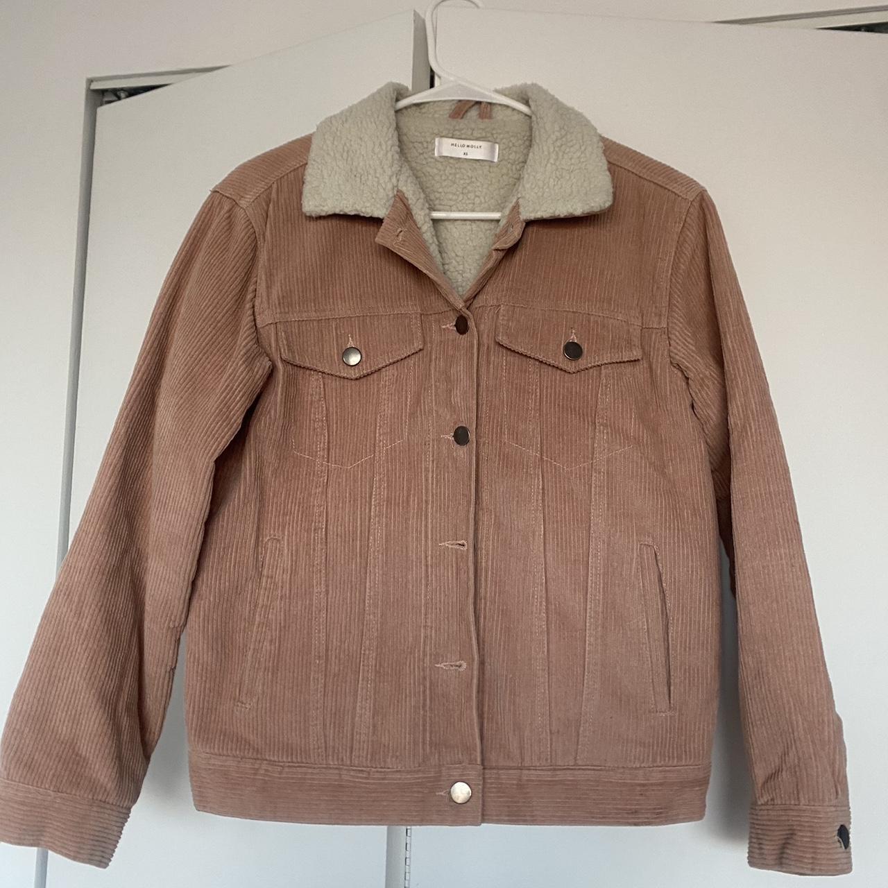Hello Molly corduroy jacket Australian... - Depop