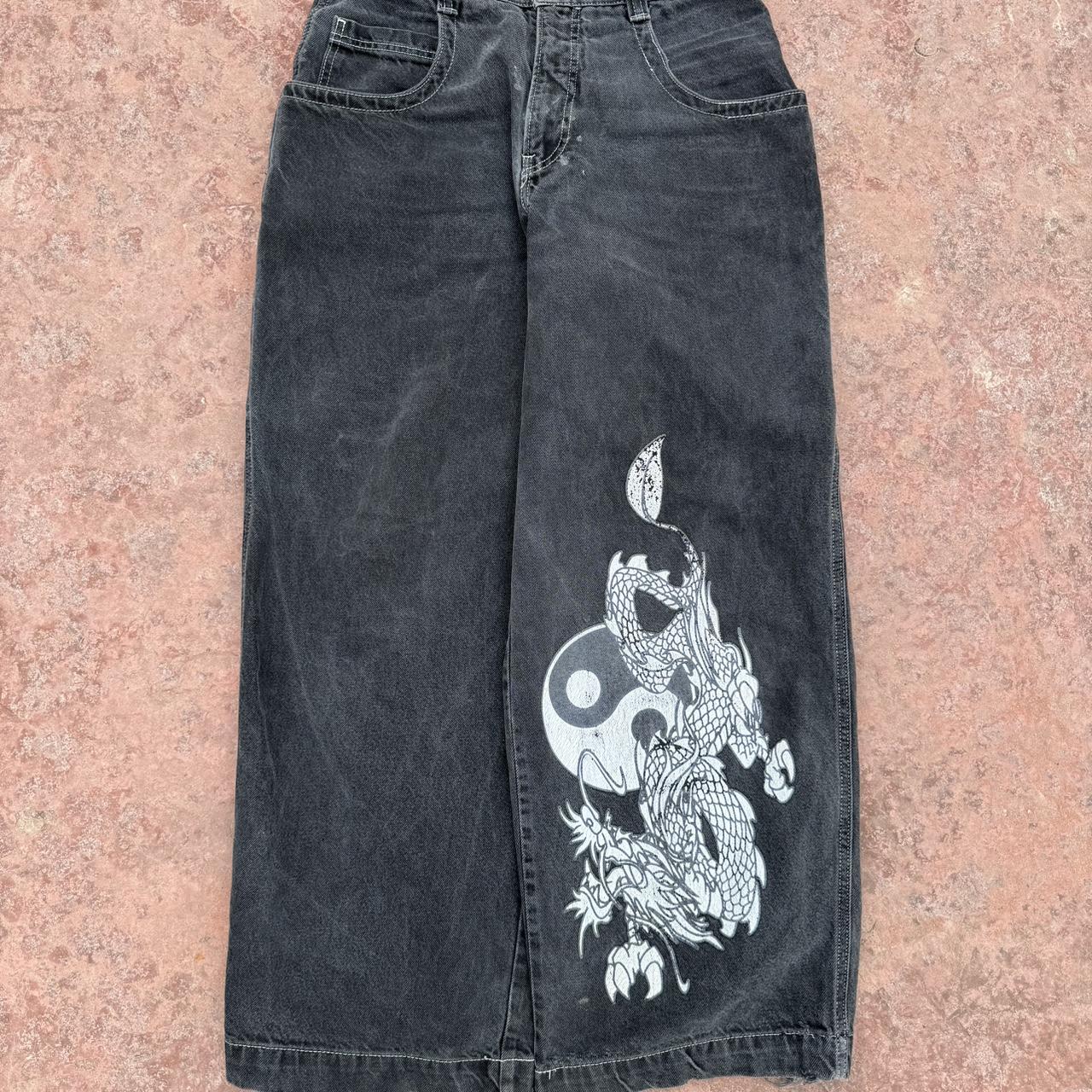 Yin and Yang Dragon JNCOS Sz 32x30 DO NOT BUY THIS... - Depop Yin and Yang Dragon JNCOS Sz 32x30 DO NOT BUY THIS... - Depop