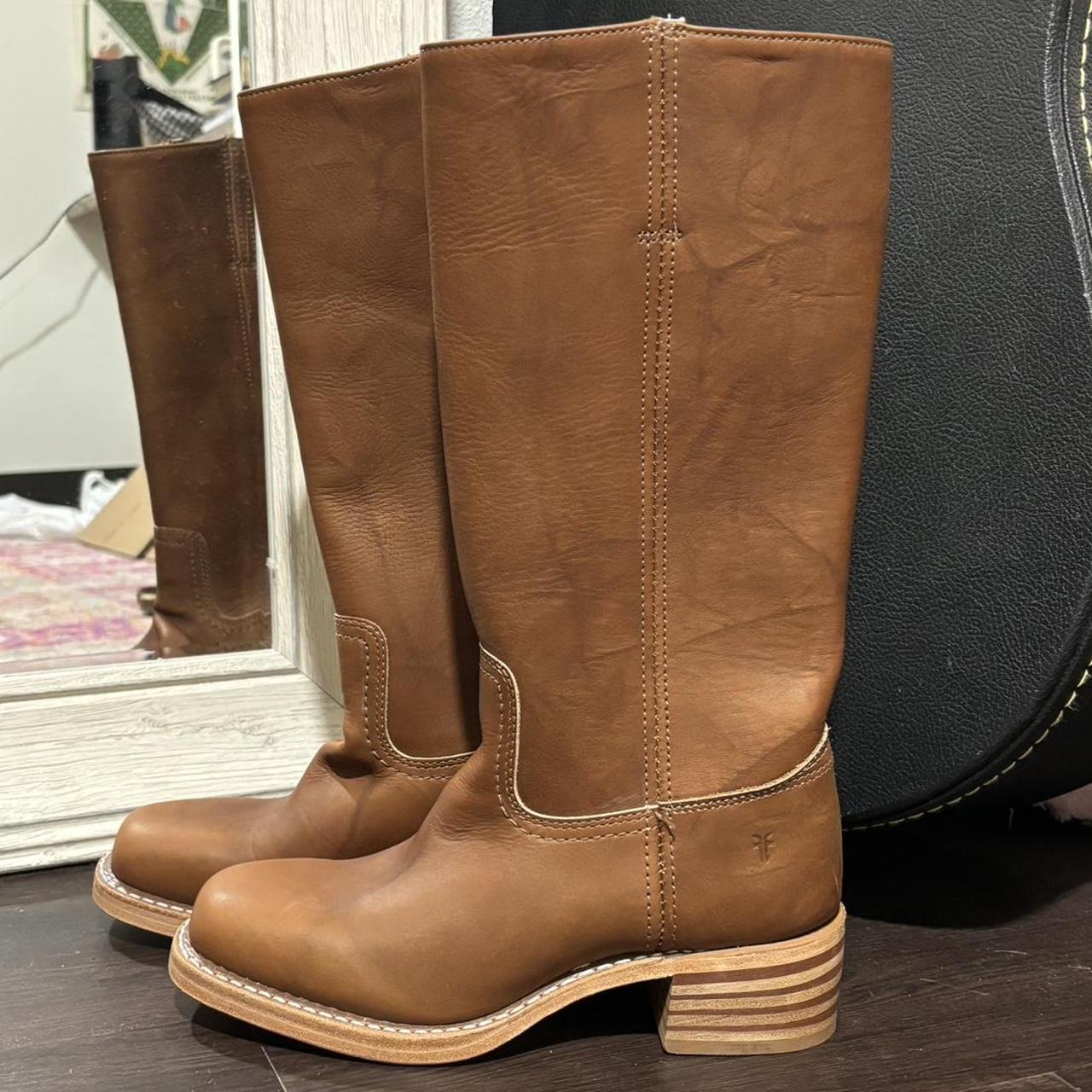 Frye campus boots 14L Brand new Color:... - Depop