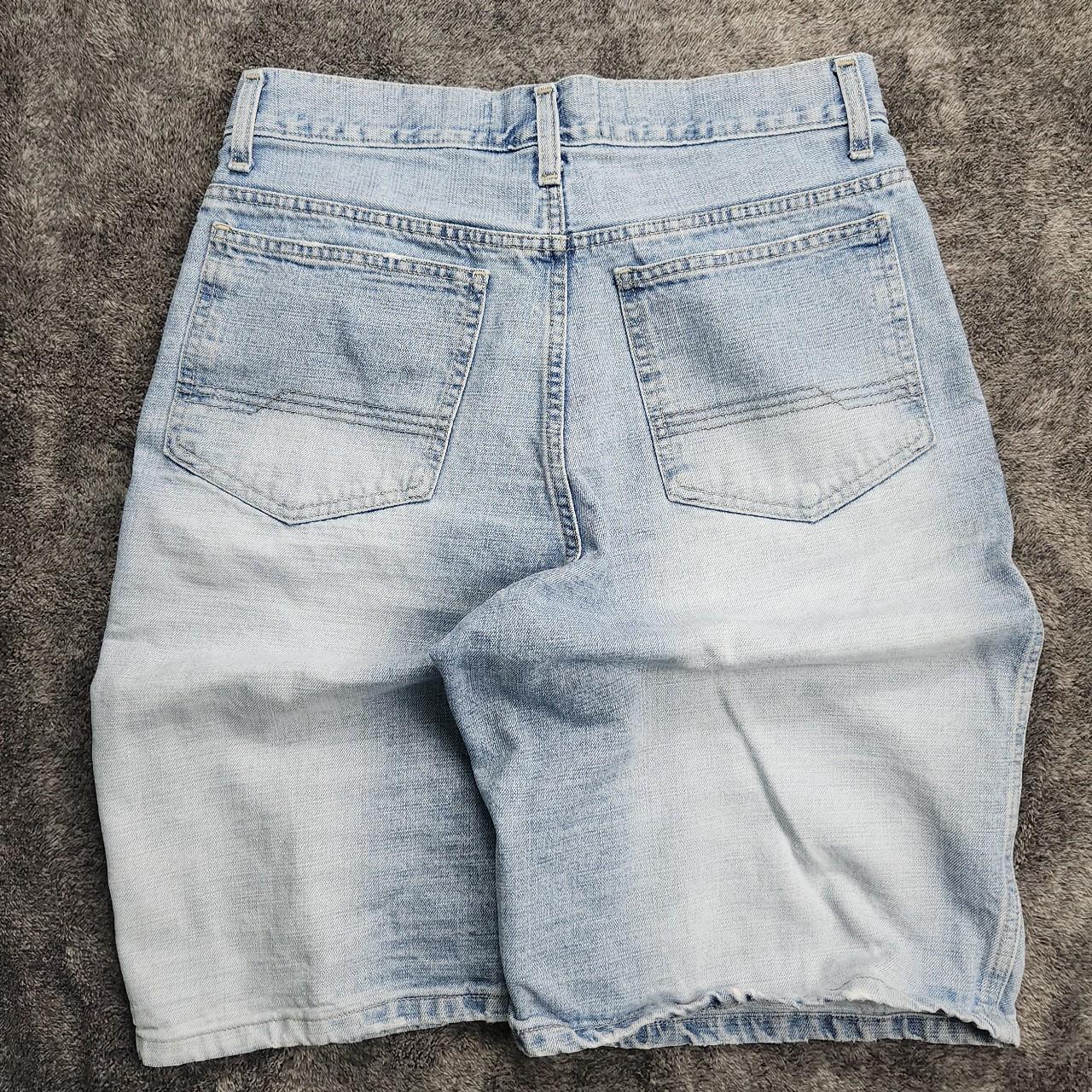 Vintage Foot Locker Jorts Y2K Long Baggy Shorts... | Depop