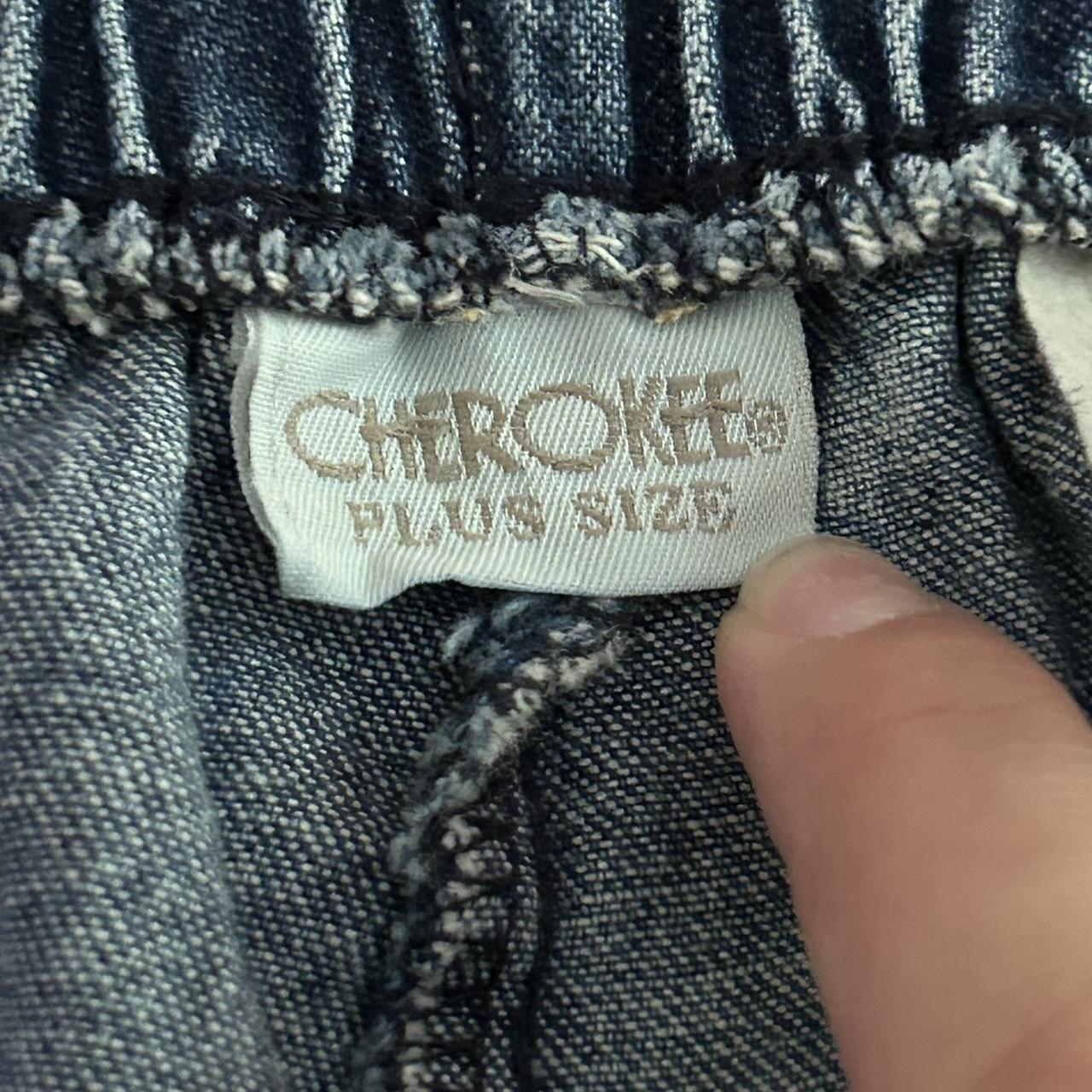 Cherokee Jeans Size: 3x Length from waist band to... - Depop
