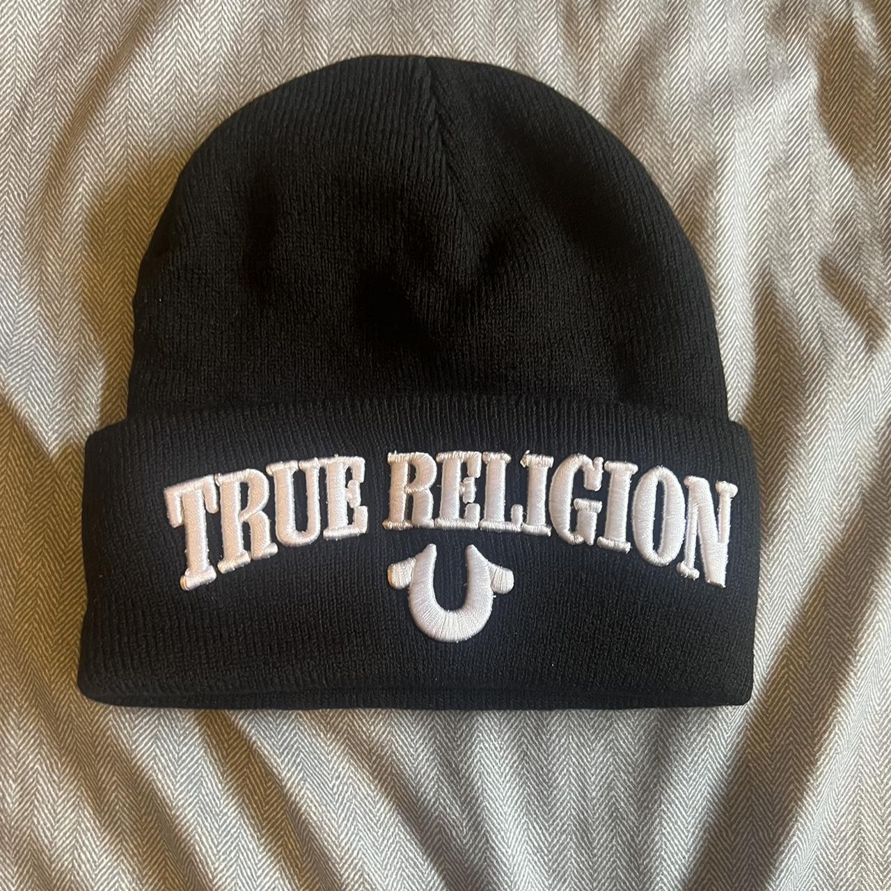 True Religion Beanie - Depop