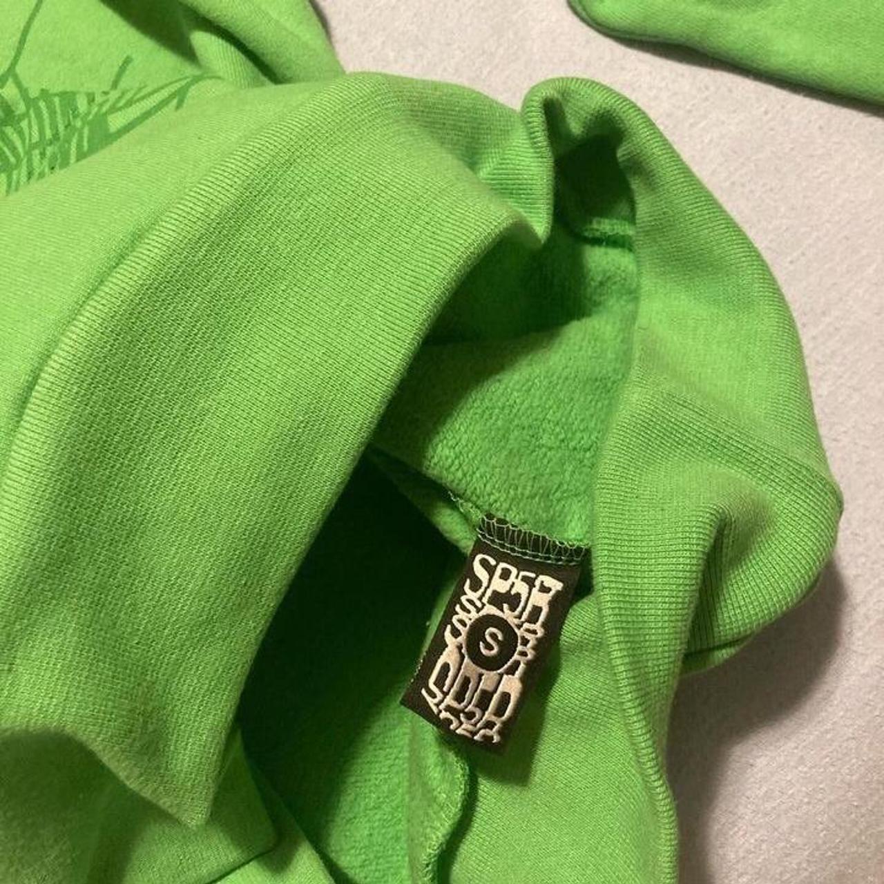 Green Spider Hoodie Sp5der Hoodie Ships Next Depop