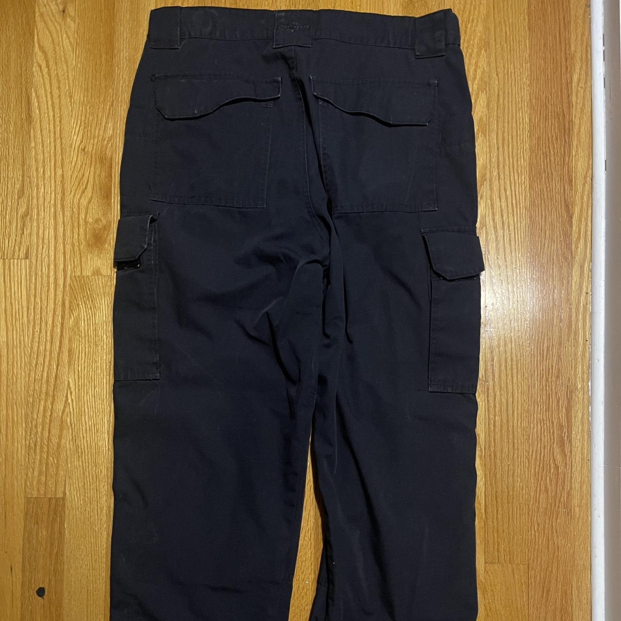 Tru-Spec Black Double Knee cargos 34/32 Missing main... - Depop