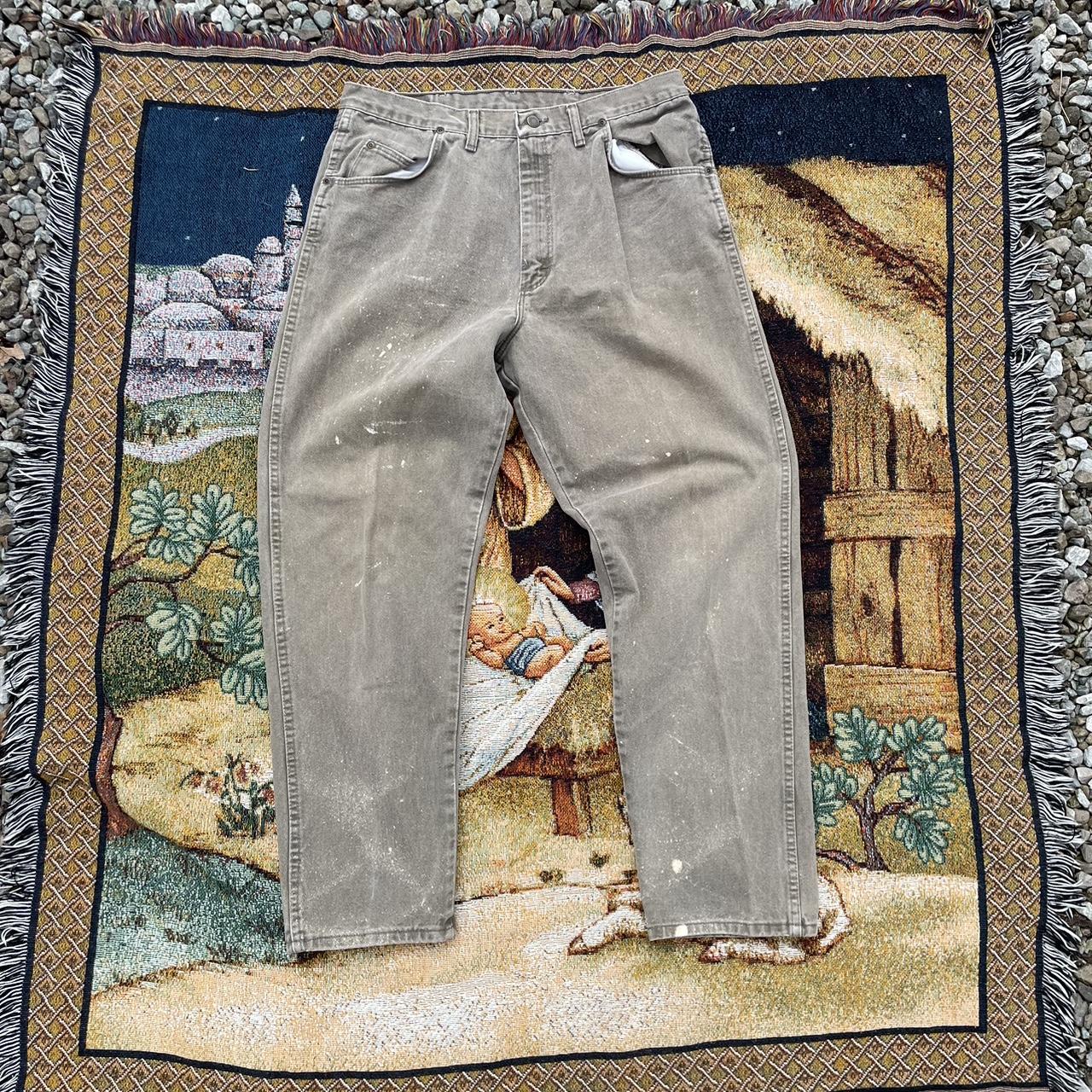 Vintage Earth tone Baggy Denim ⛰️ Made in USA - Depop