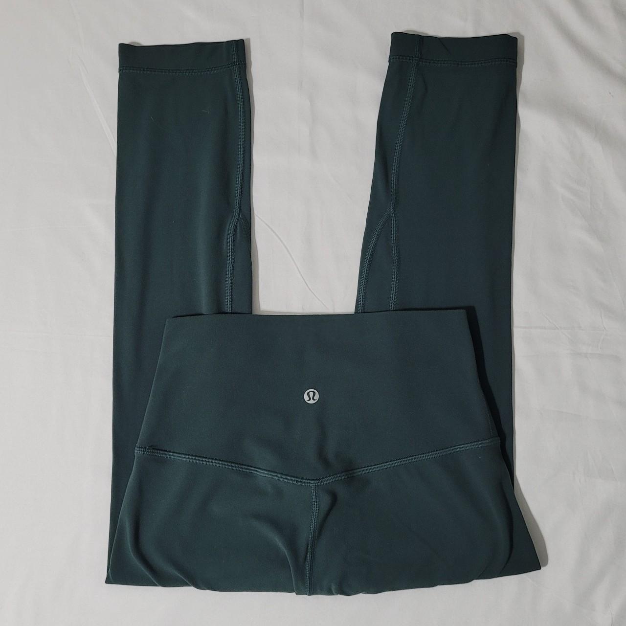 Lululemon green Align High Rise leggings Size... - Depop