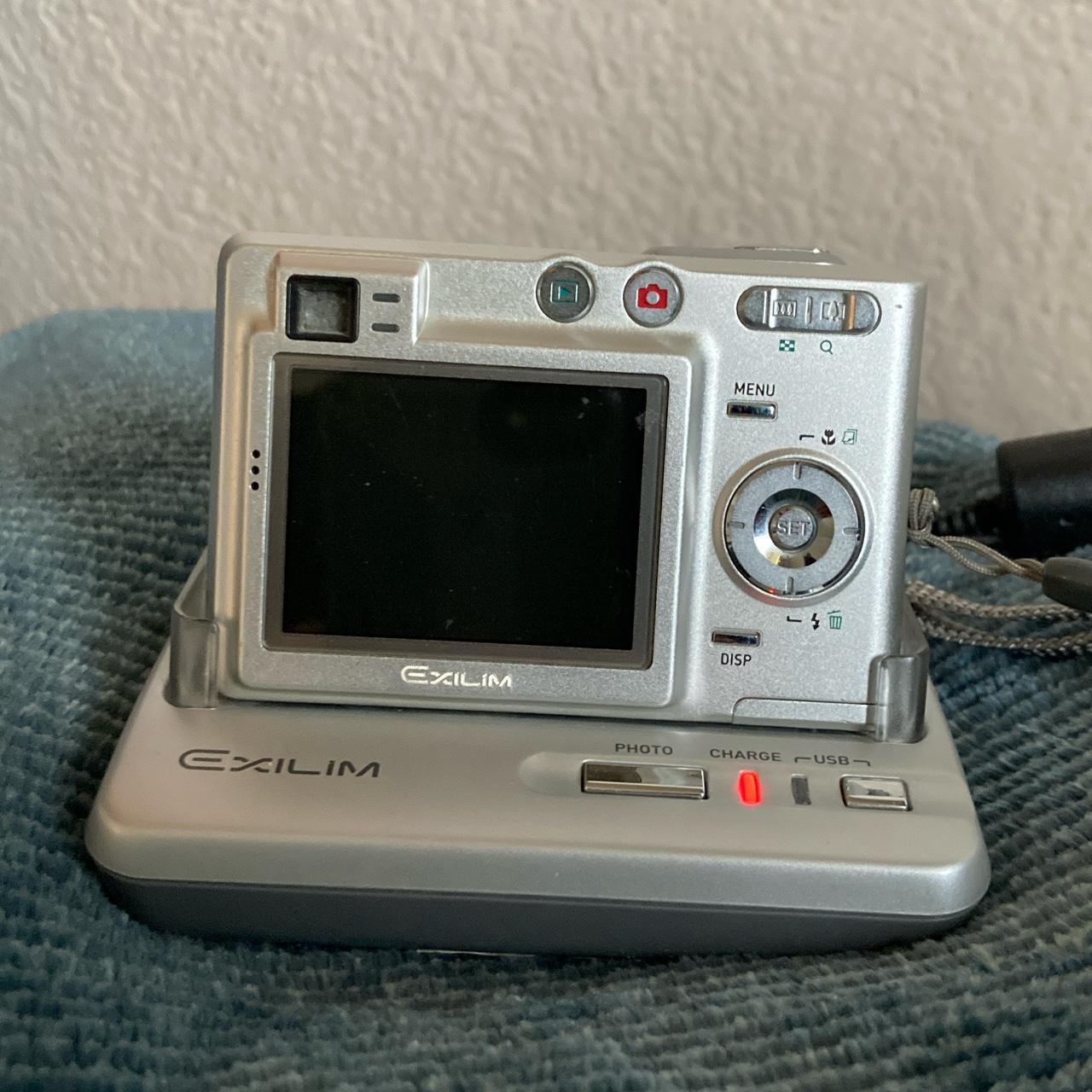 Casio point and shoot camera works good has charger... - Depop