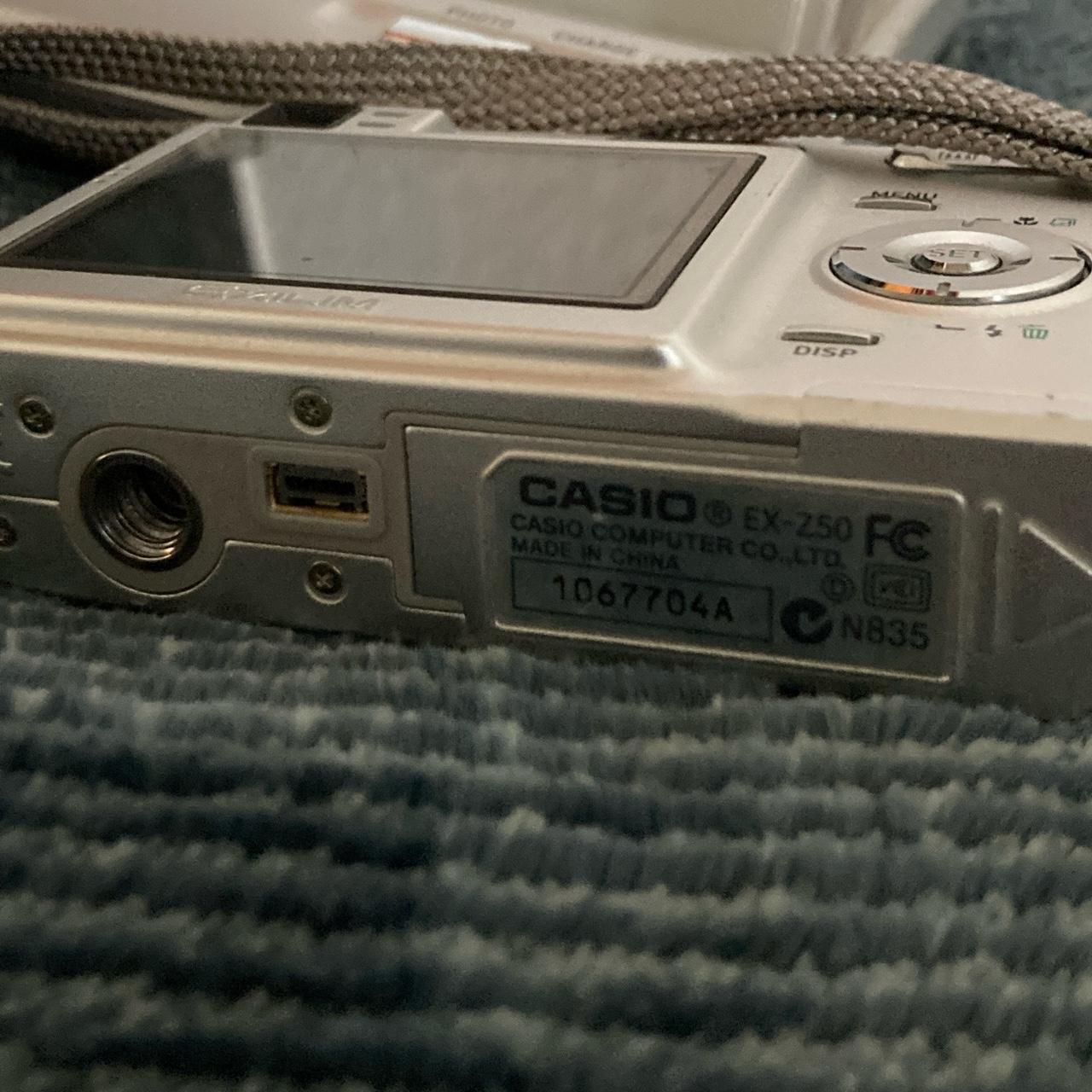 Casio point and shoot camera works good has charger... - Depop