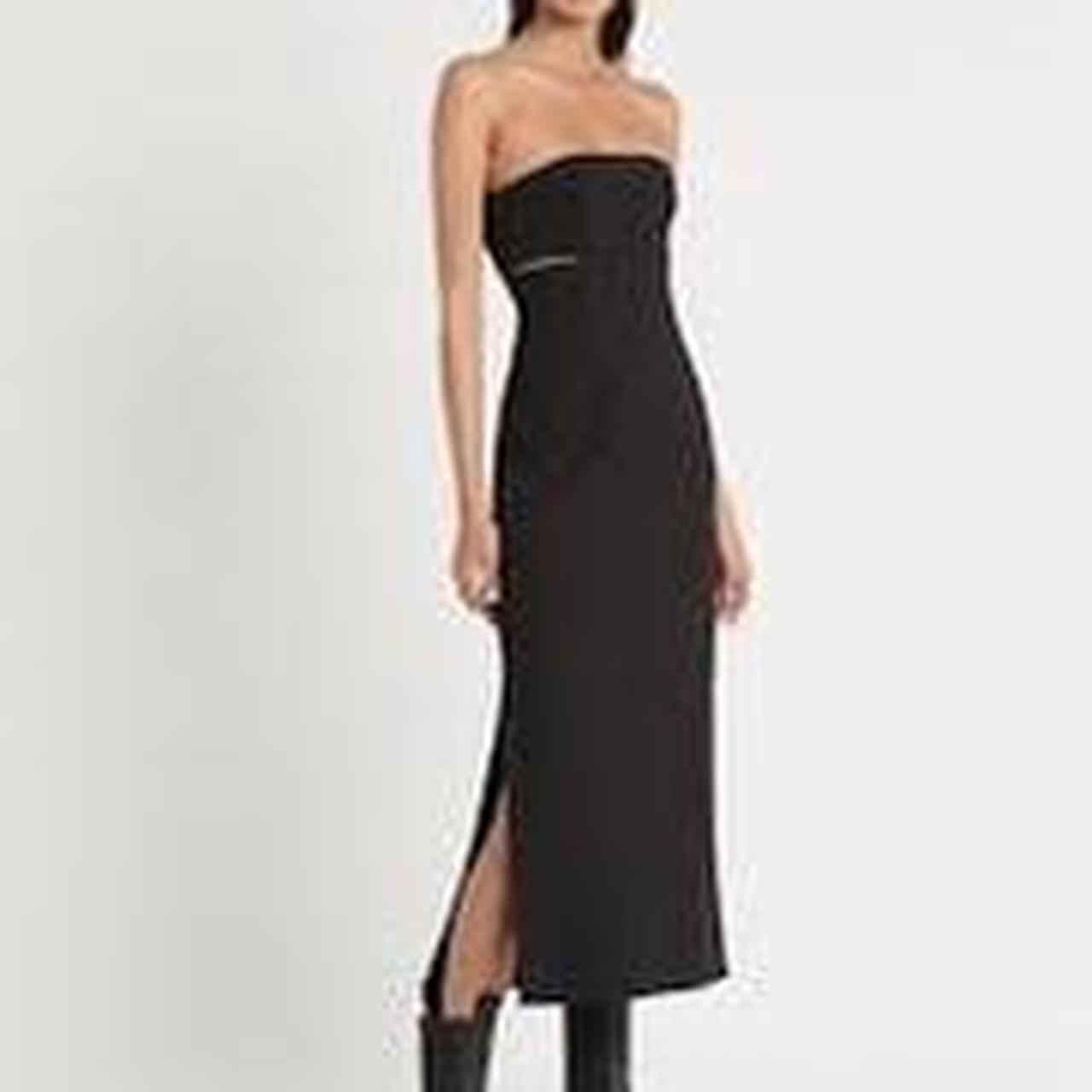 Brand new SIR midi dress in black with cut out... - Depop