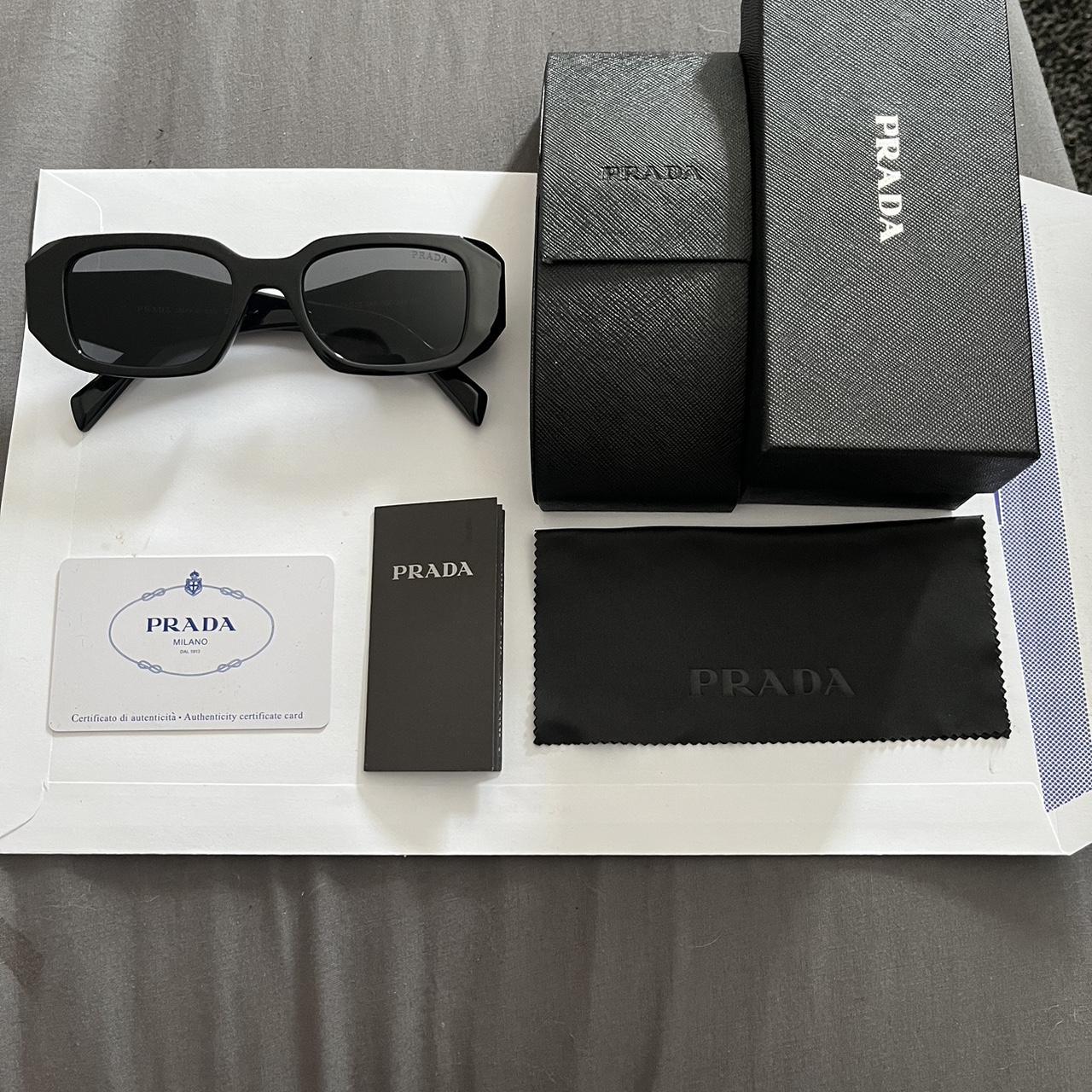 Womens Prada Sunglasses Unisex Sunglasses For Depop