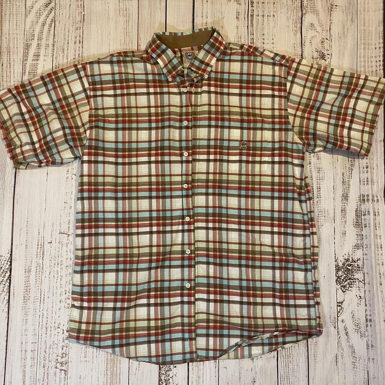 Cinch brand XL mens plaid western shirt button down... - Depop