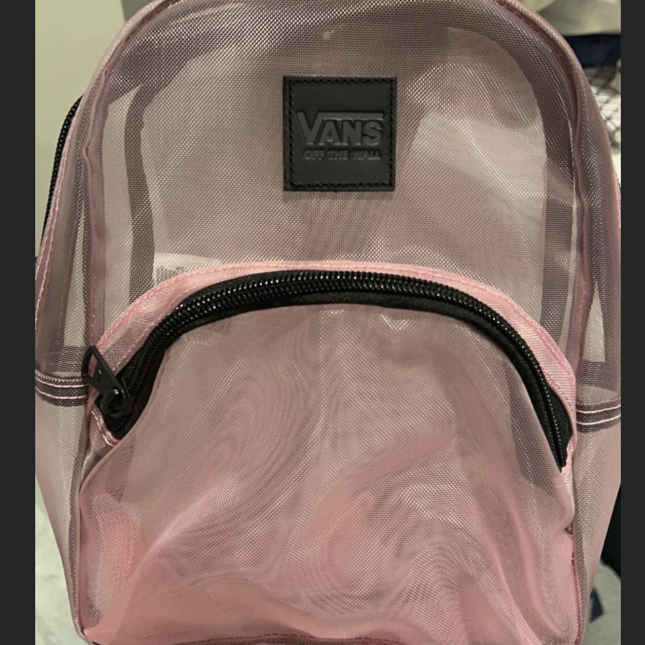 Mini Pink Vans Back Pack NWT - Depop