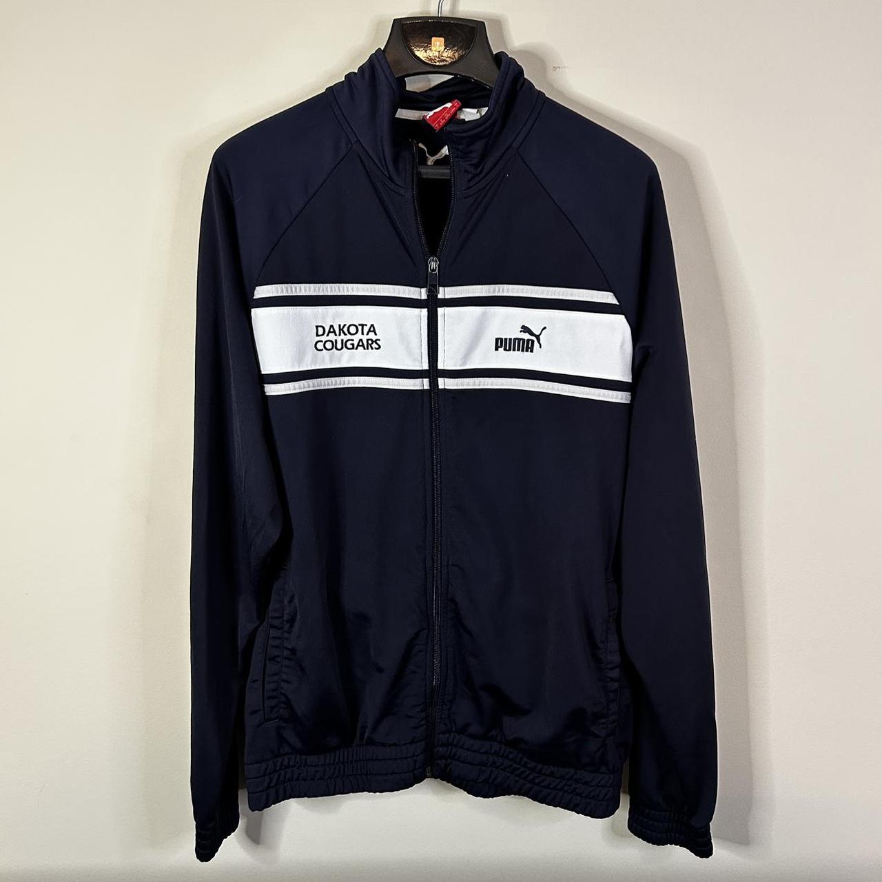 Y2K Puma Track Jacket High school branded puma... - Depop