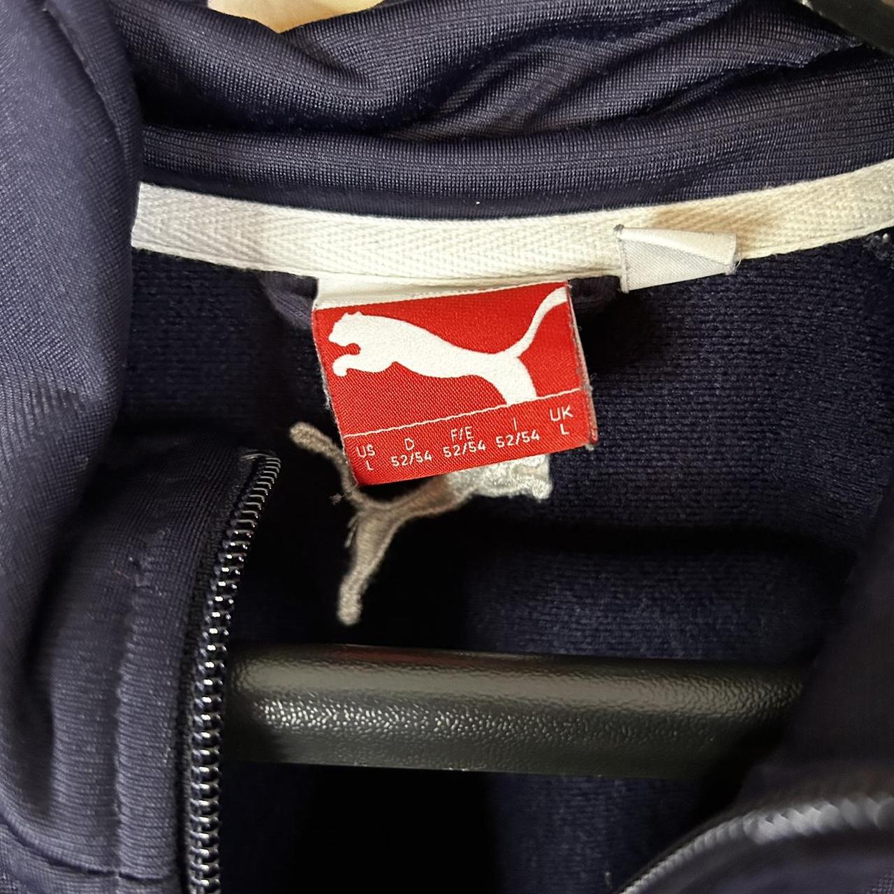 Y2K Puma Track Jacket High school branded puma... - Depop