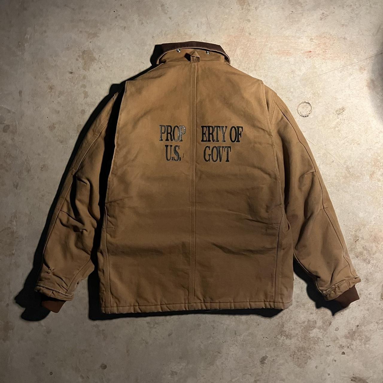 •Vintage Detroit Style Carhartt Jacket• 📏XL📏 📥DM ME... - Depop