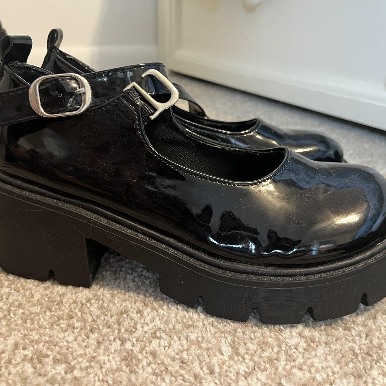 Shiny Mary janes - Depop