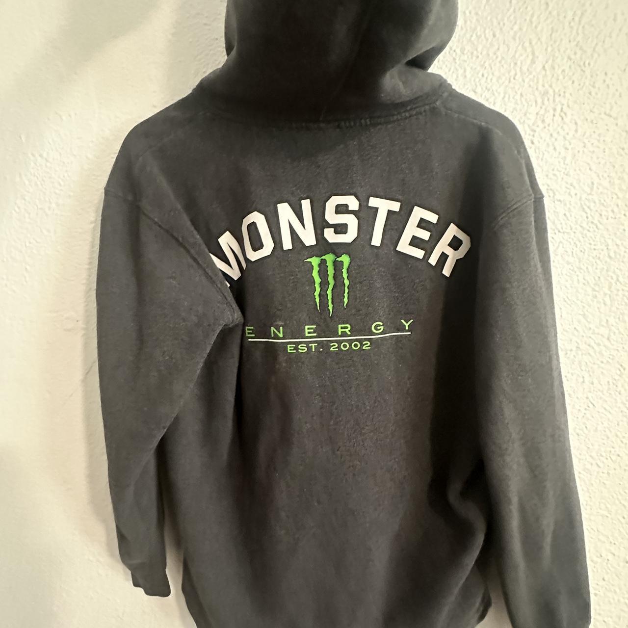 Monster Energy hoodie Soft lining, thick and... - Depop