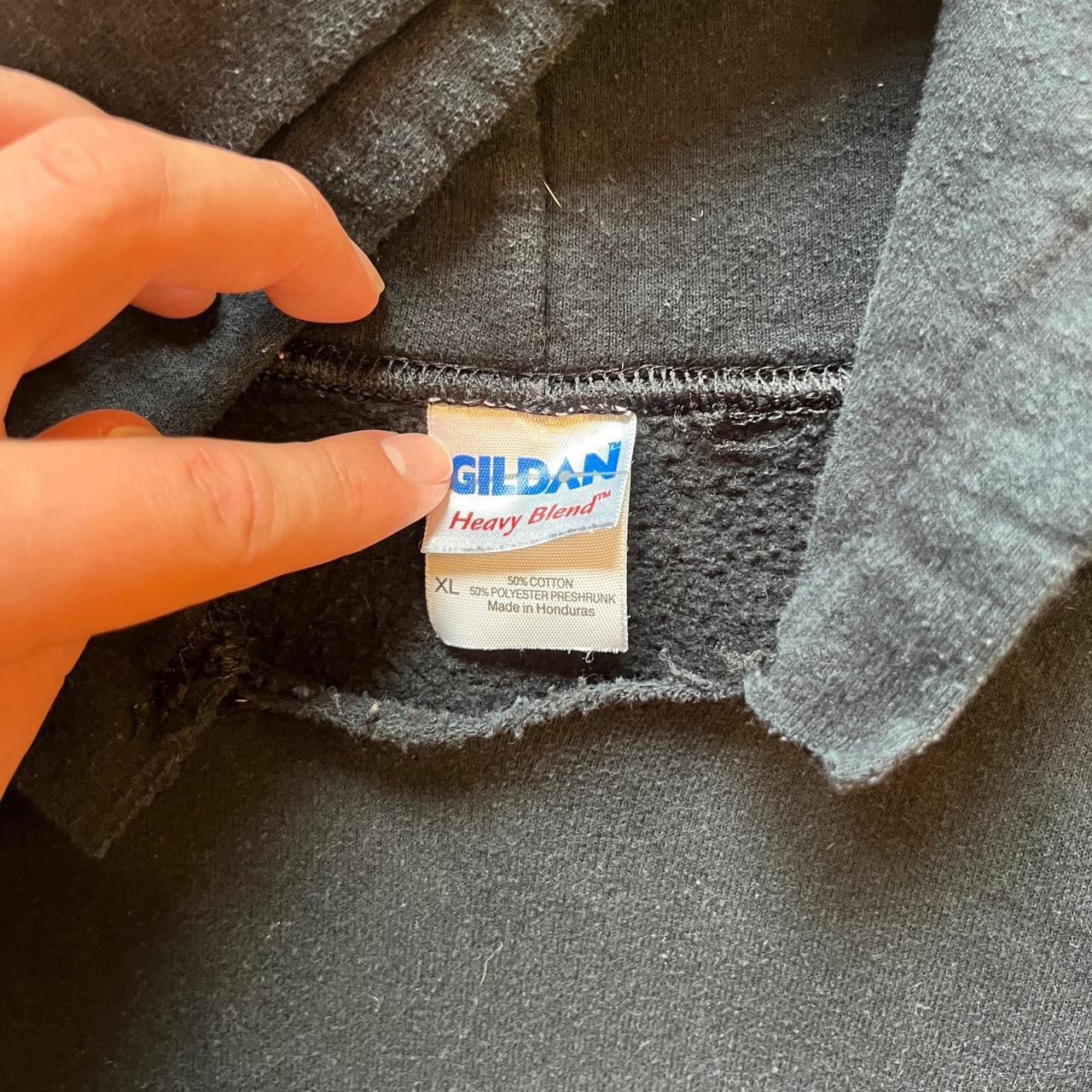 Fox Racing hoodie with bold orange and black... | Depop