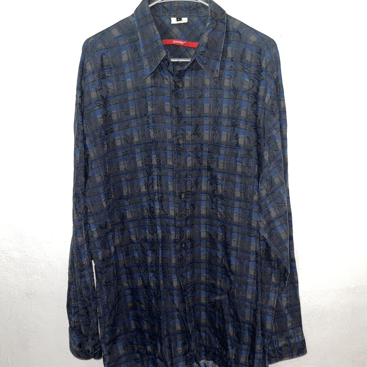 Men’s signum long sleeve button down size large... - Depop